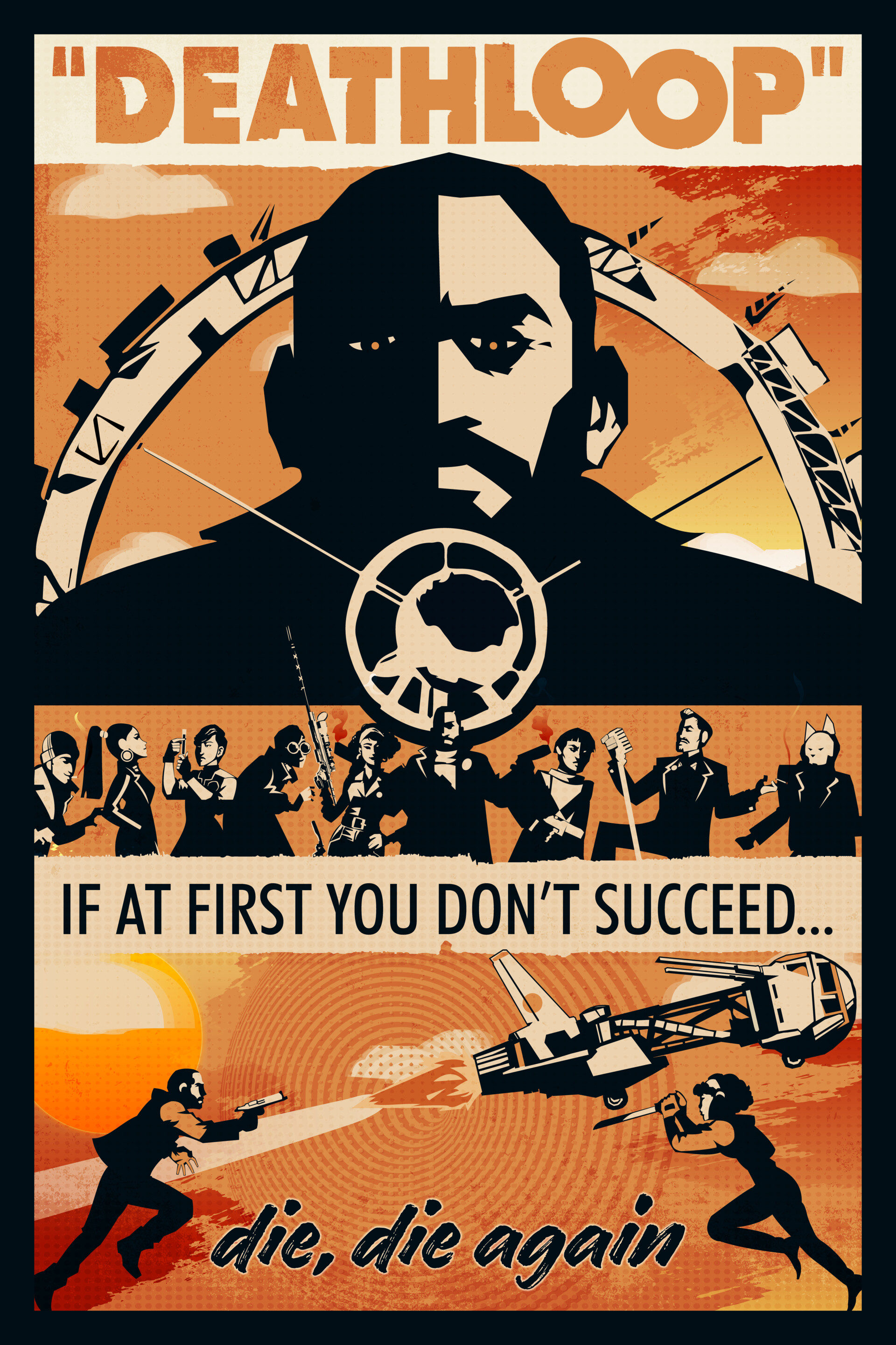 ArtStation - Deathloop Poster