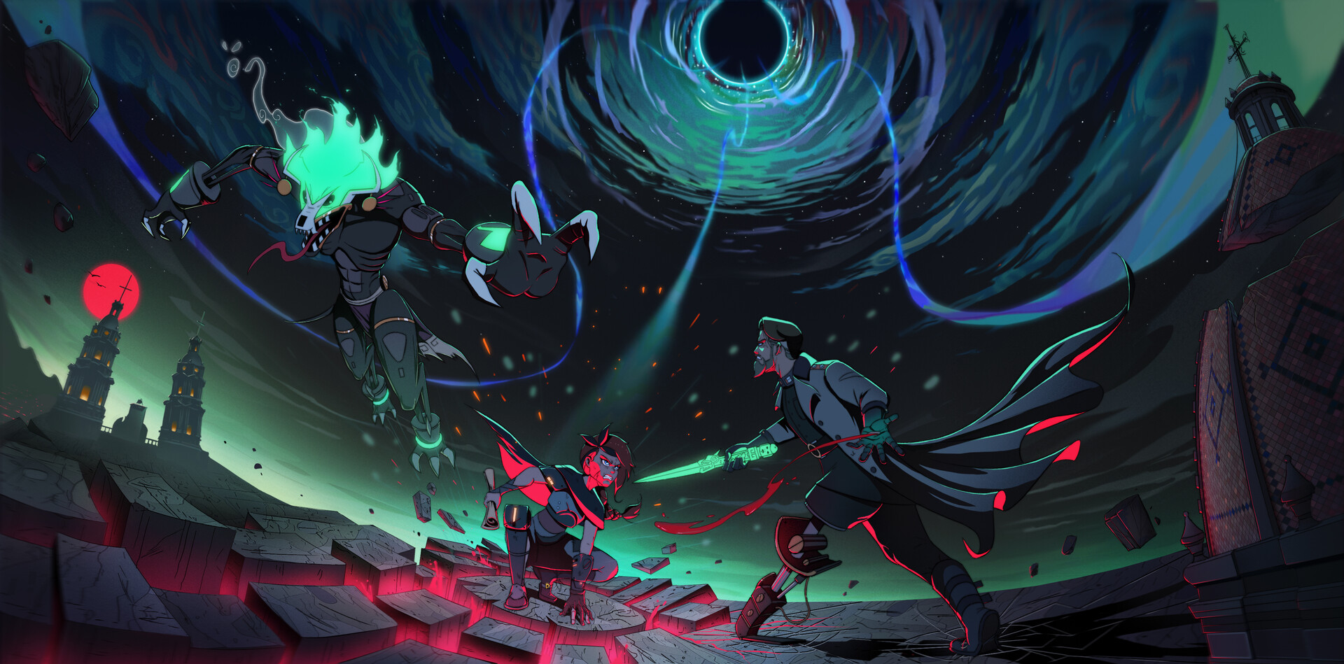 ArtStation - Geist (Anime) - Styleframe #2