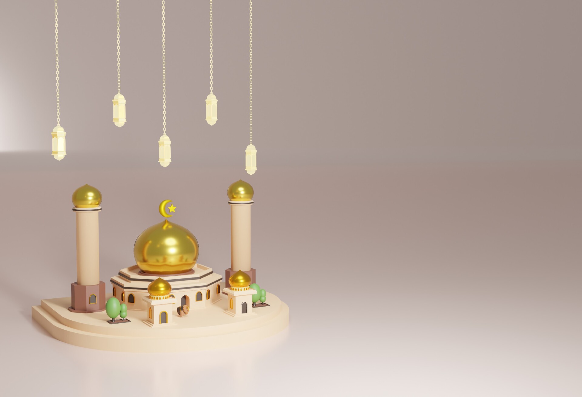 Islamic Mosques 3d