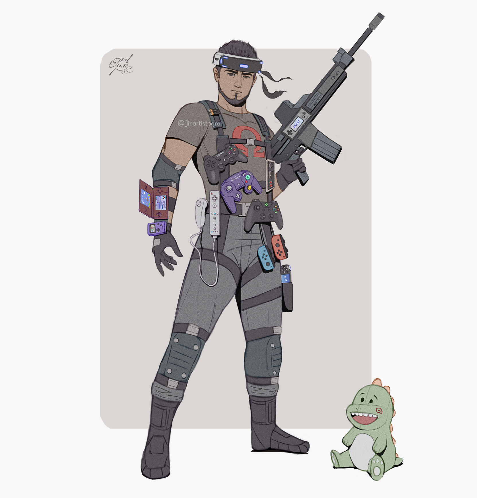 ArtStation - Fedelobo - Character Design Sketch