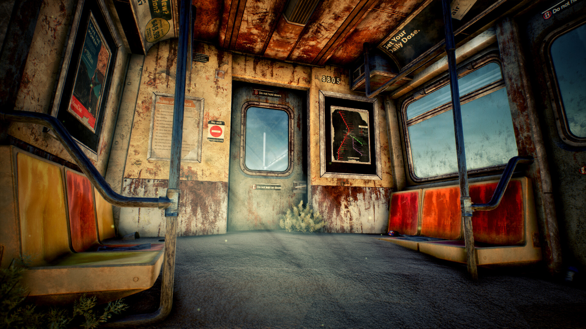 Beauchamp3D - Post-Apocalyptic Subway Car