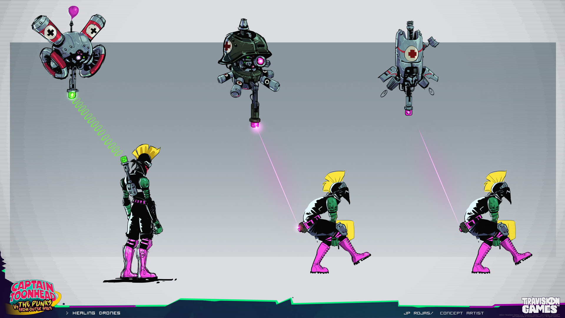 ArtStation - CTH healing drones