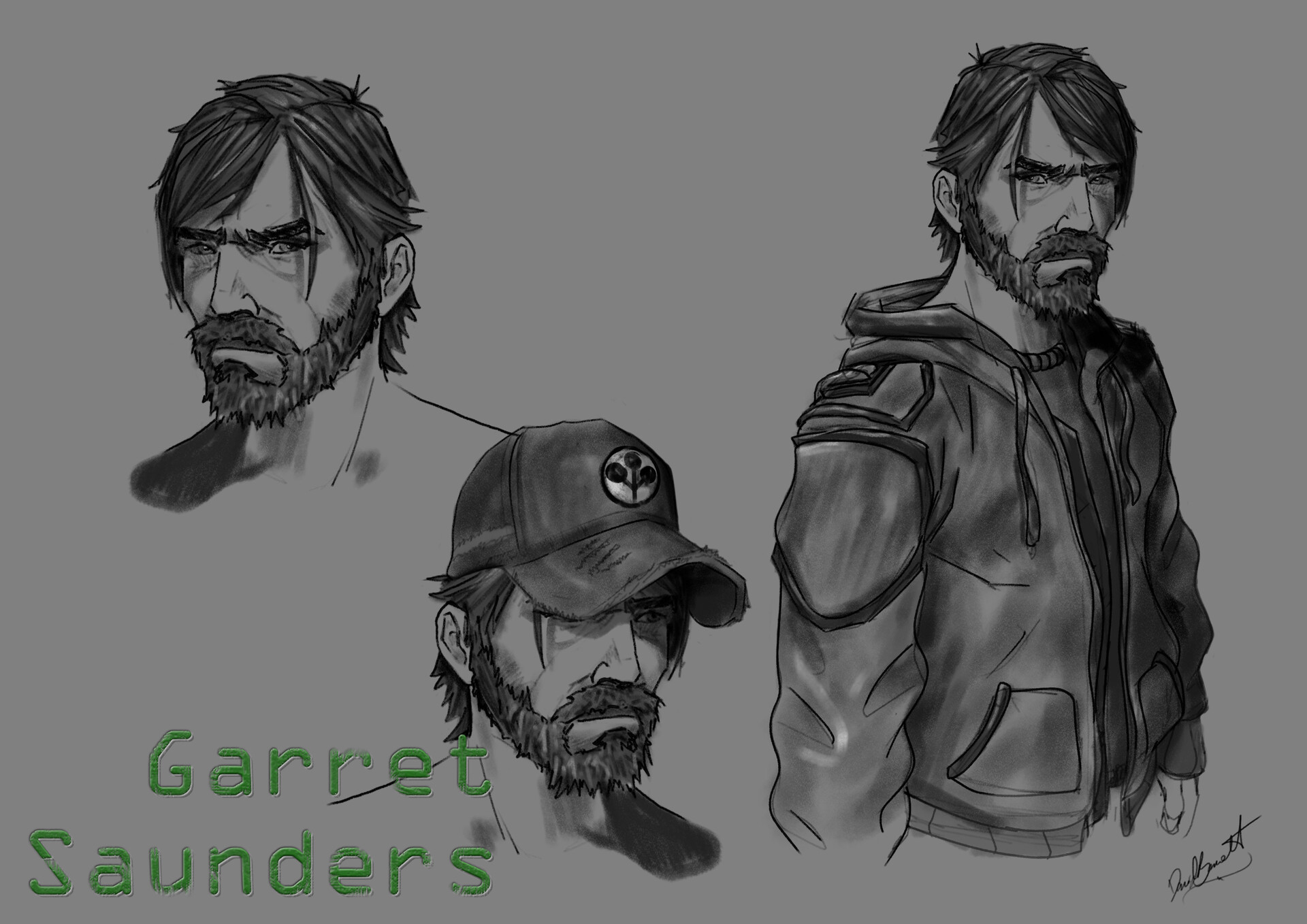 ArtStation - Garret Saunders - Character Design