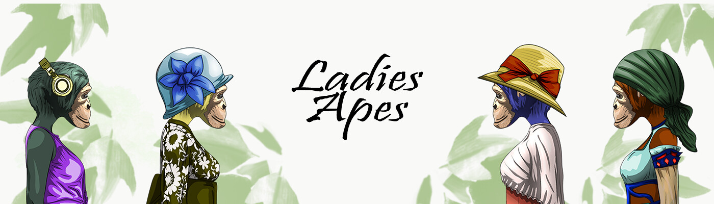 ArtStation - Ladies Apes - NFT collection