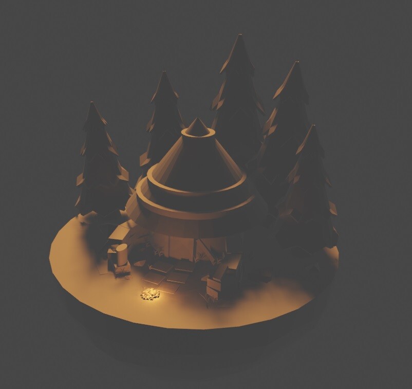 ArtStation - Celtic Diorama