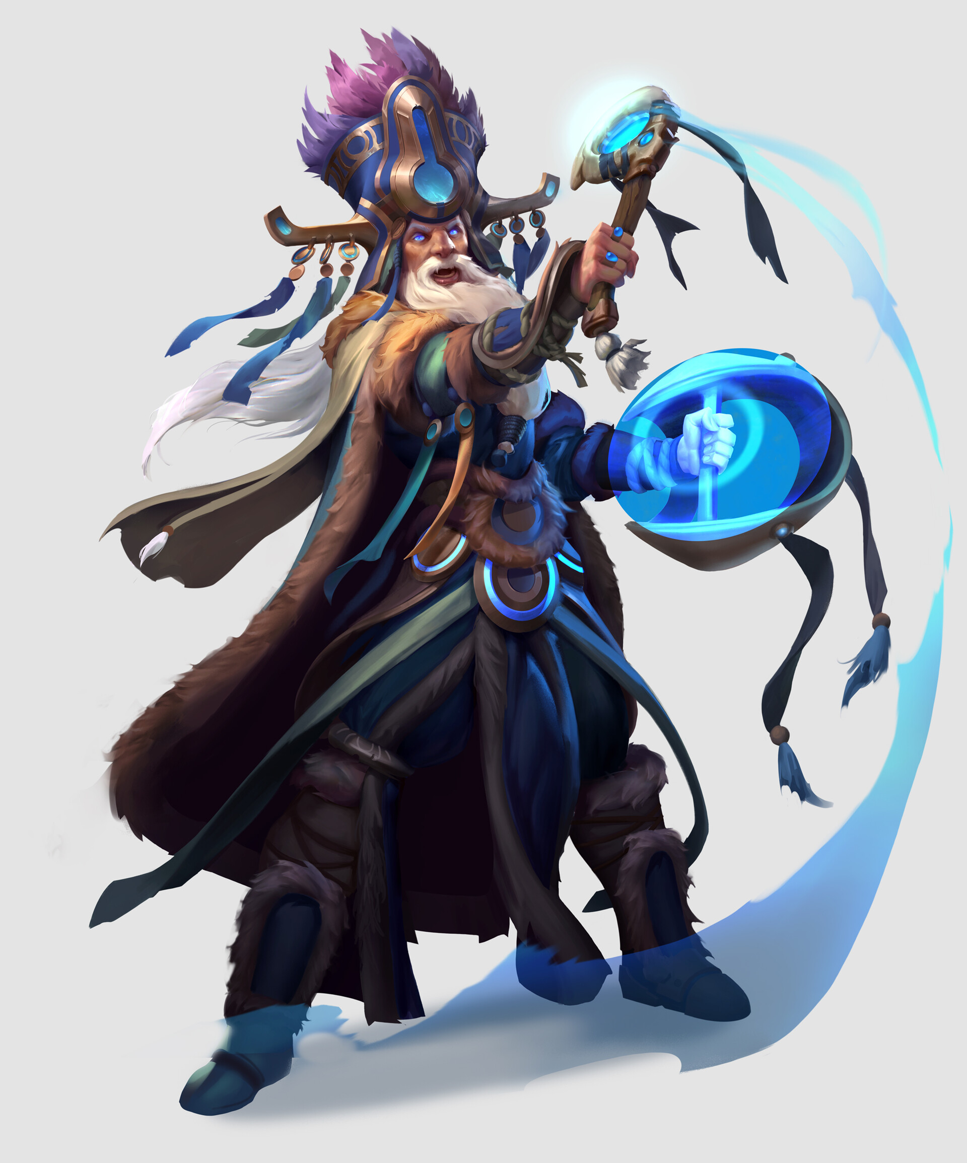 Burak Haliloğlu - Water Element Character Illustrations