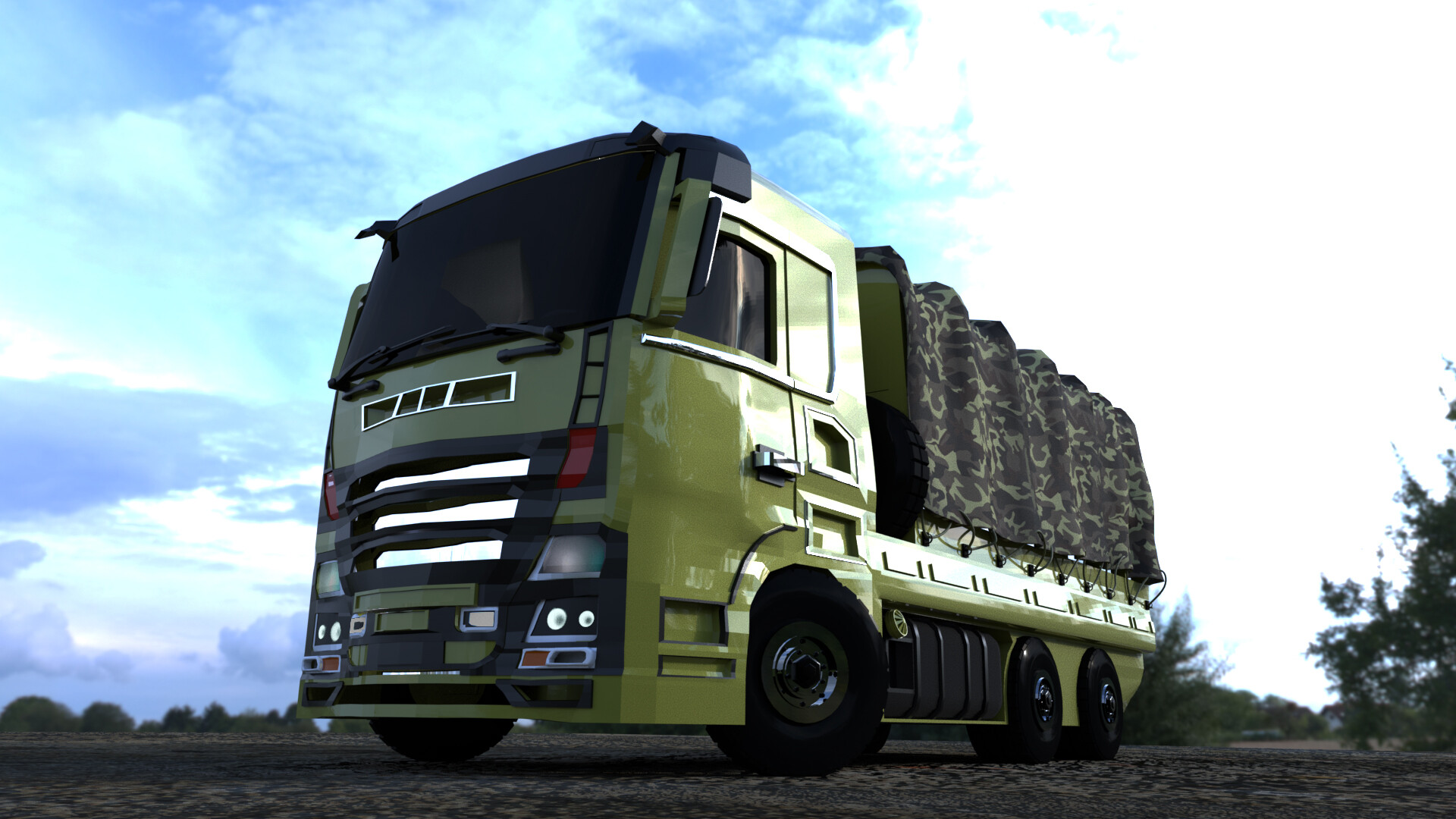 ArtStation - 3d Vehicle Modeling