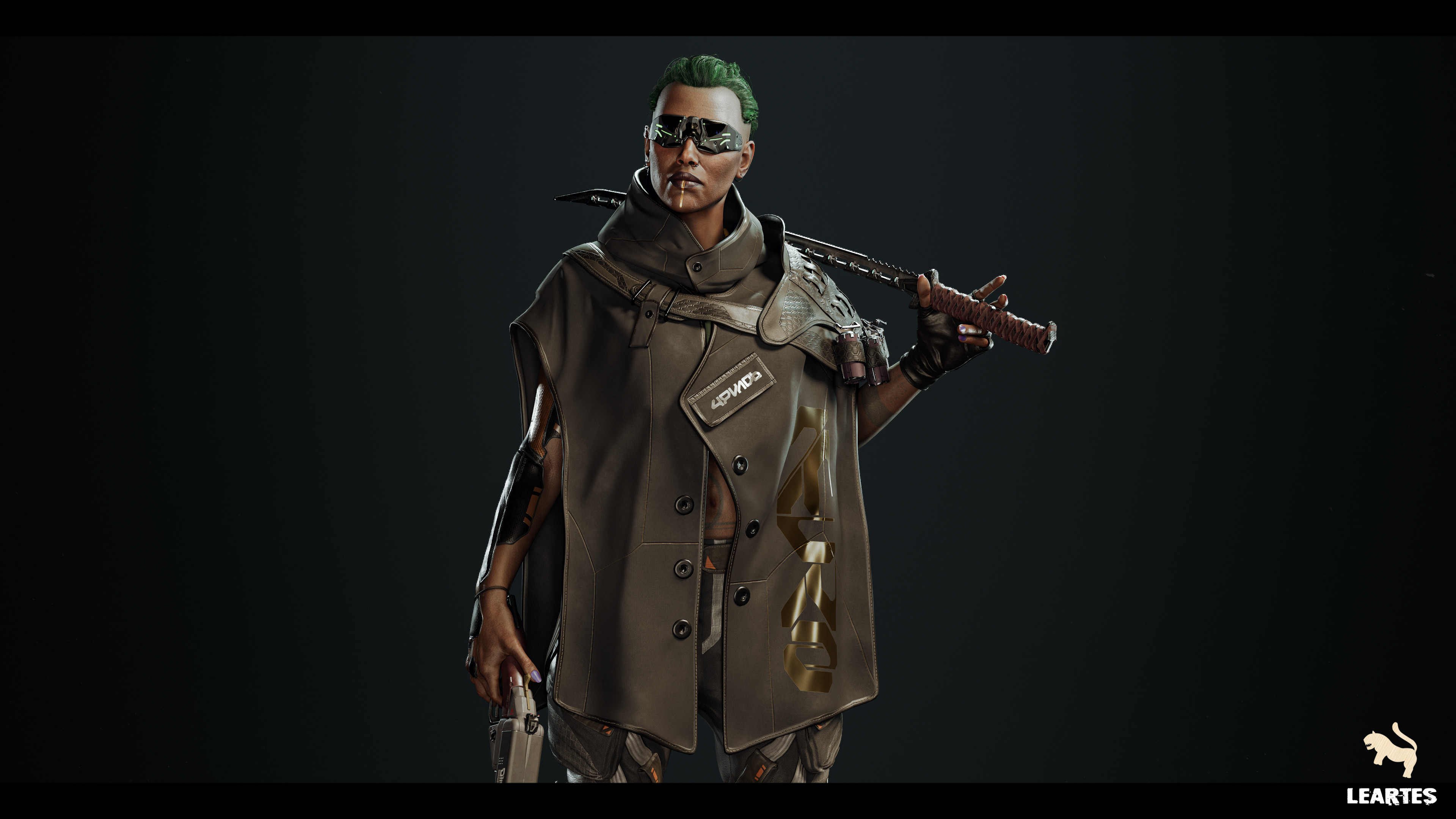 Bugra Erke - Cyberpunk Alley Stalker