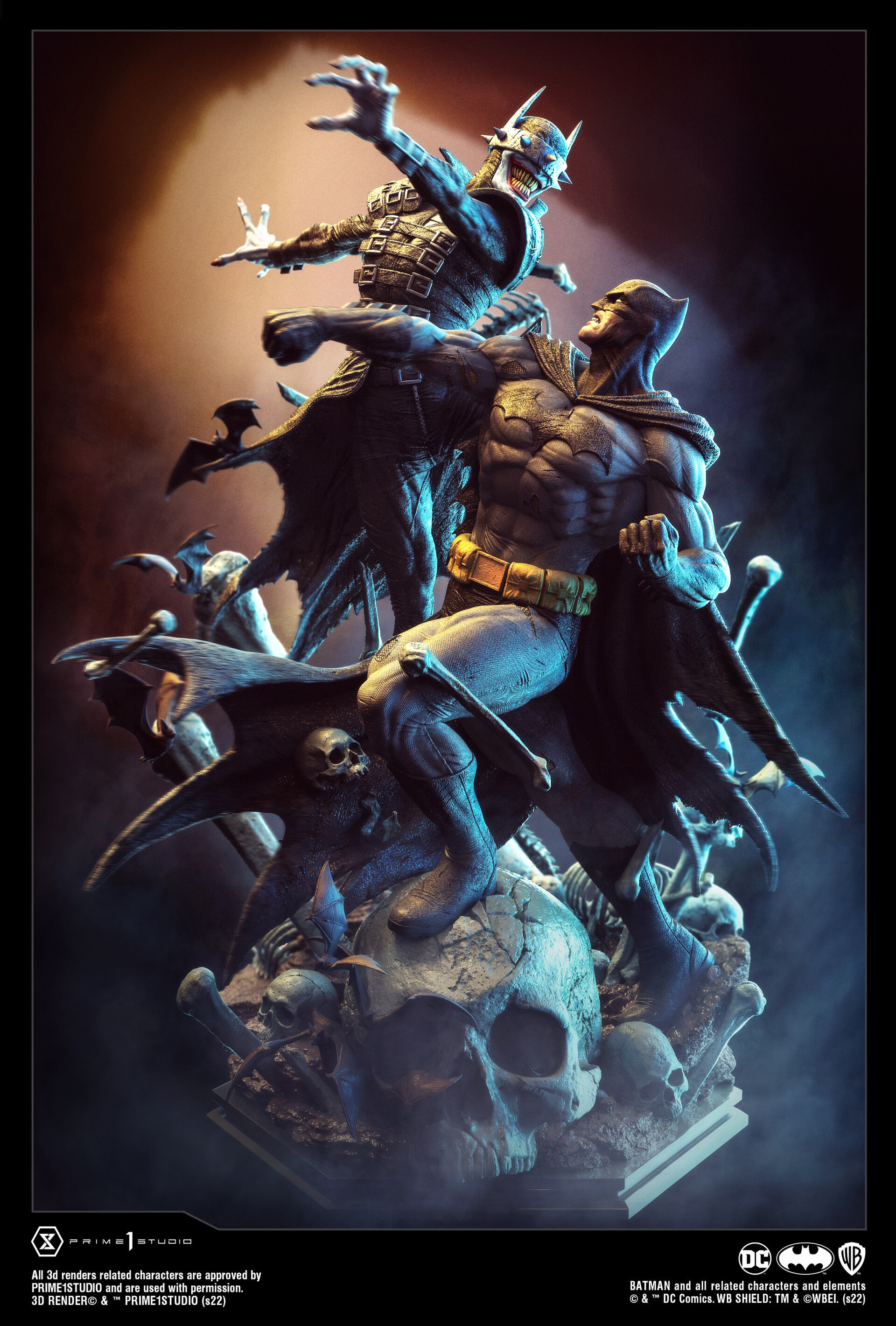 Philip Herman - Batman Who Laughs VS Batman