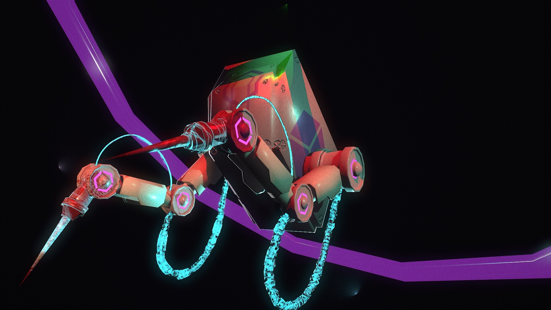 ArtStation - Robot arms - Props design