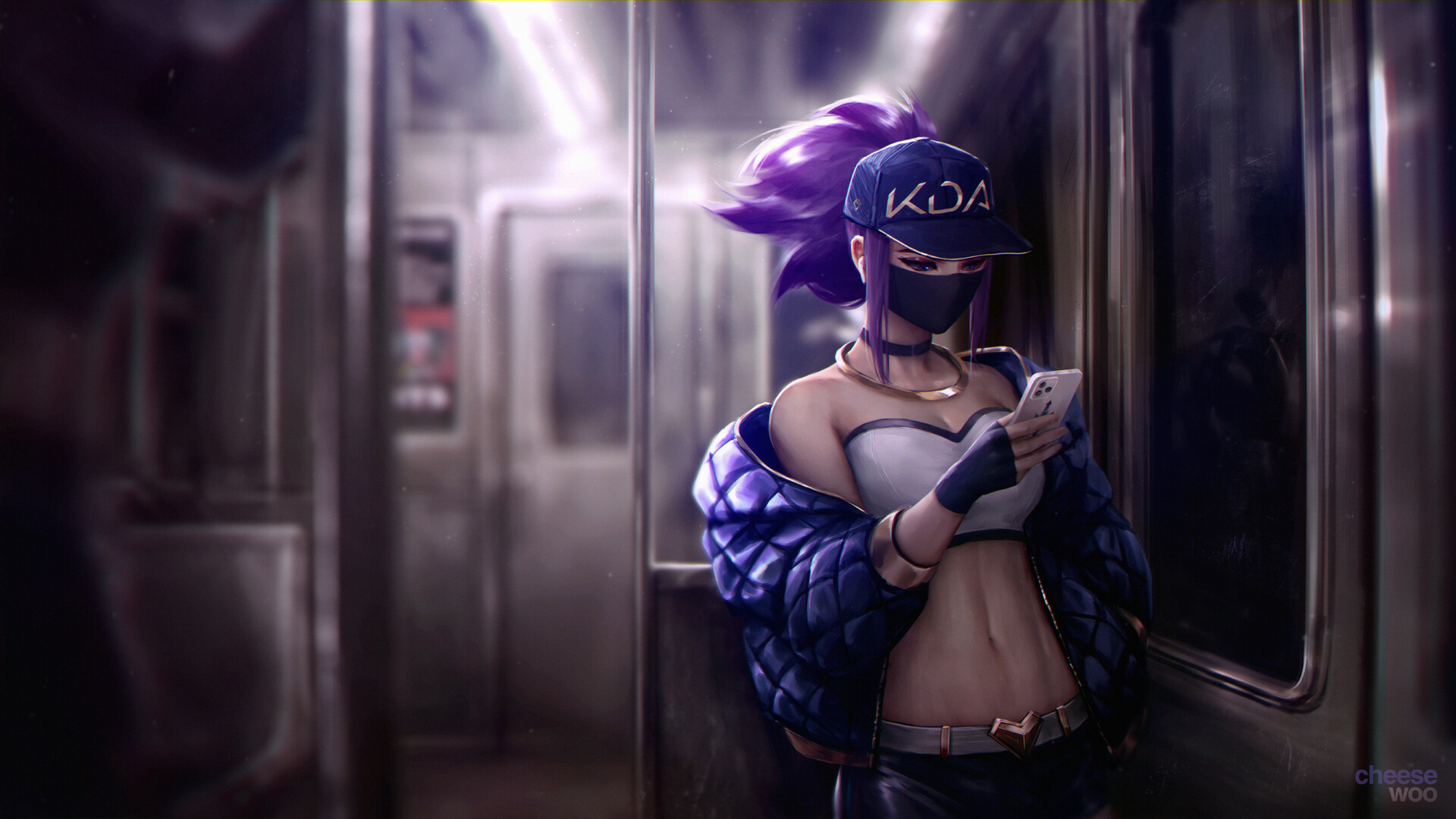 ArtStation - KDA Akali