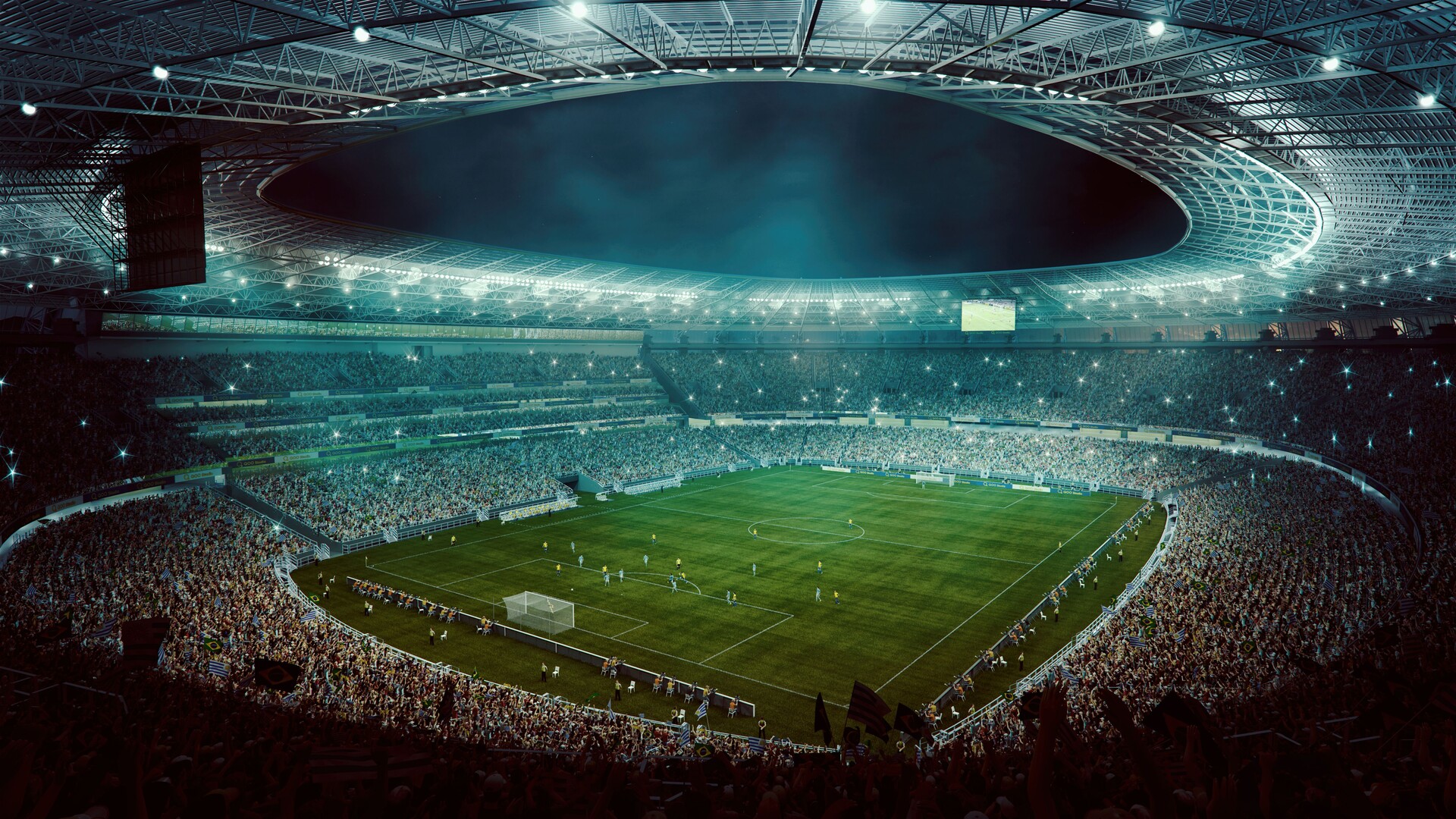 ArtStation - Soccer Stadium CF