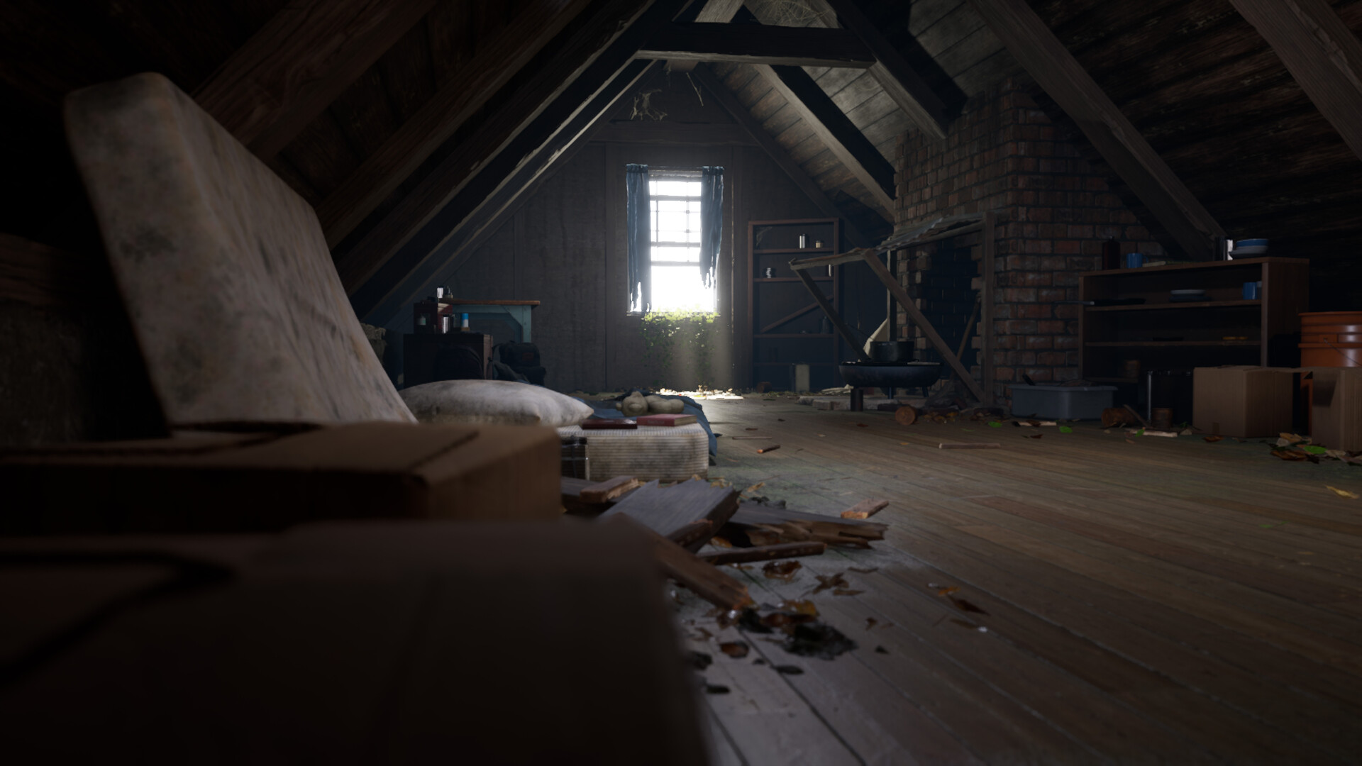 ArtStation - Abandoned Attic