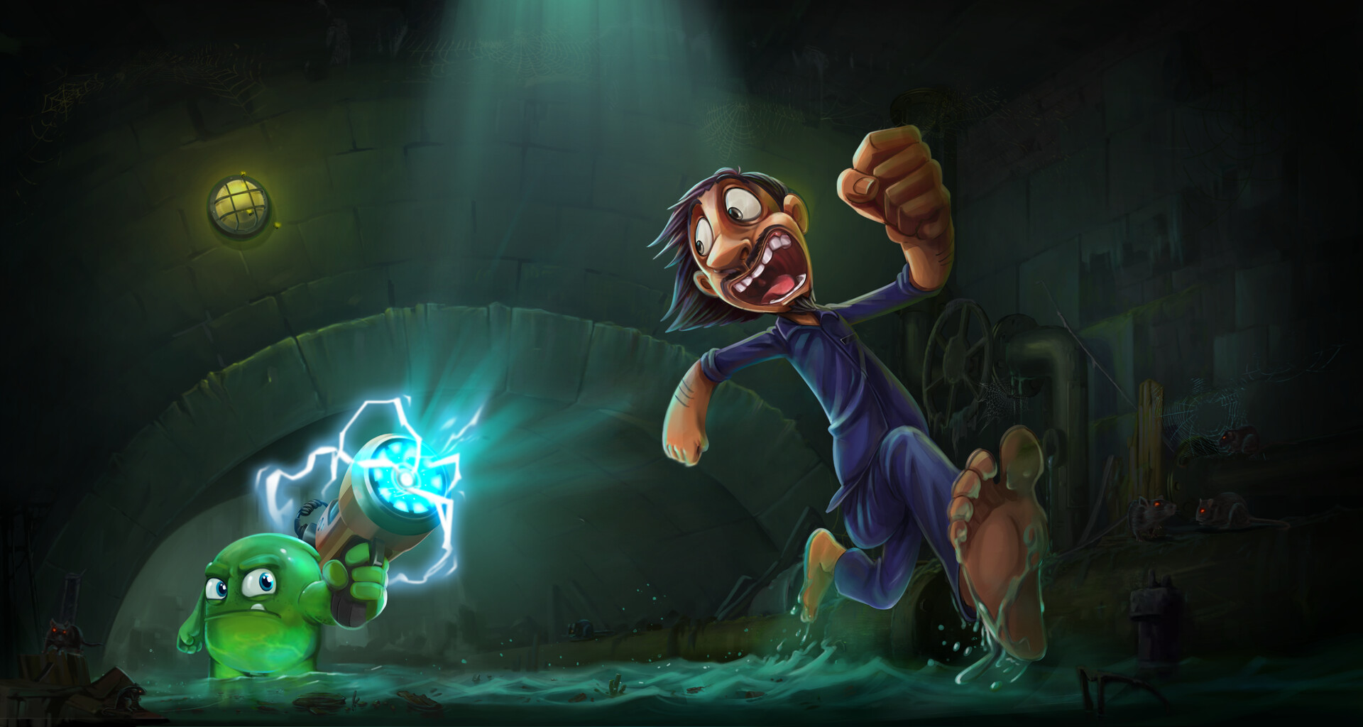 ArtStation - escape from danger