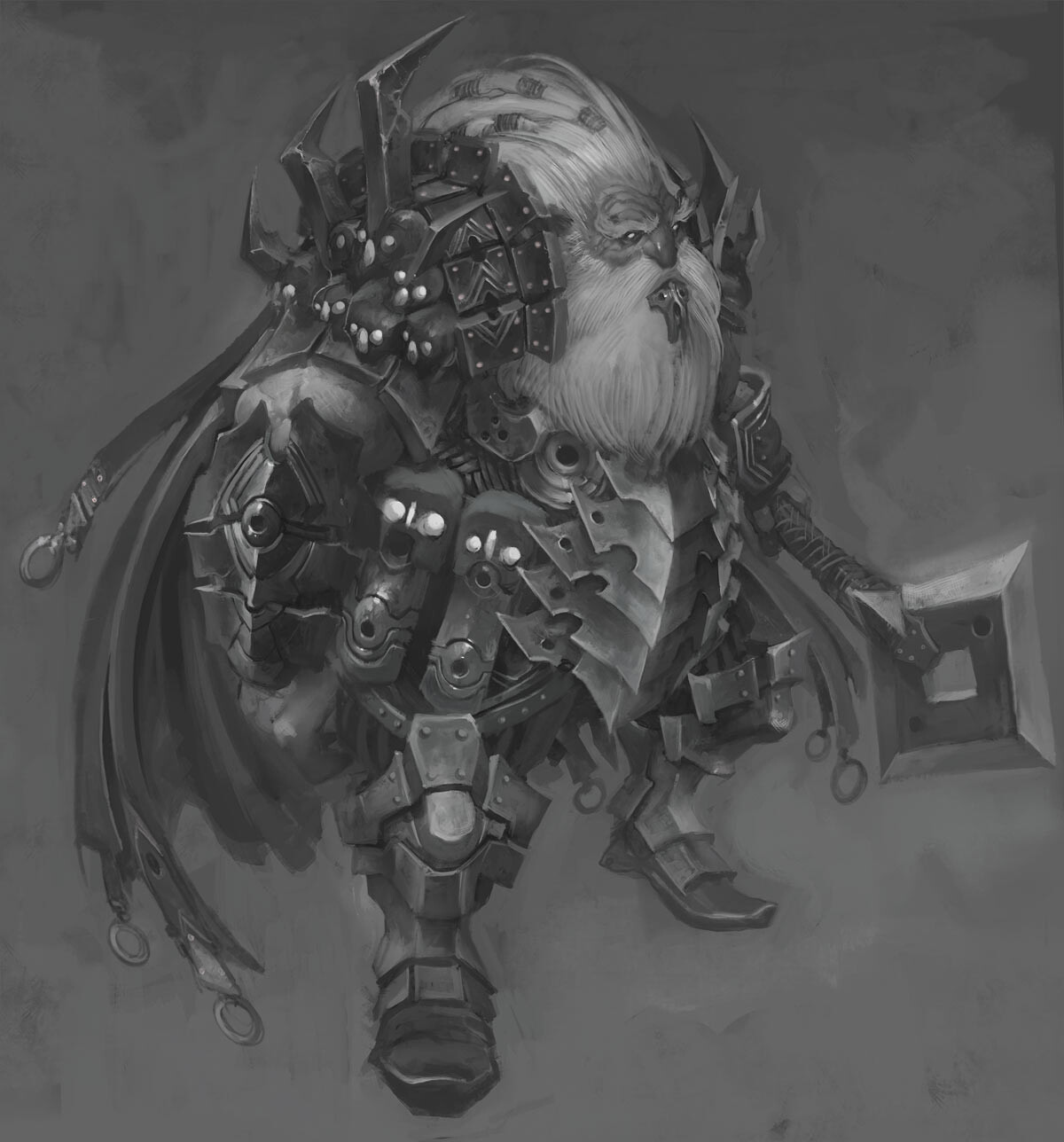 Georgios 'Crankbot' Dimitriou - Parabellum Wargames (Pt.1, Concept work)