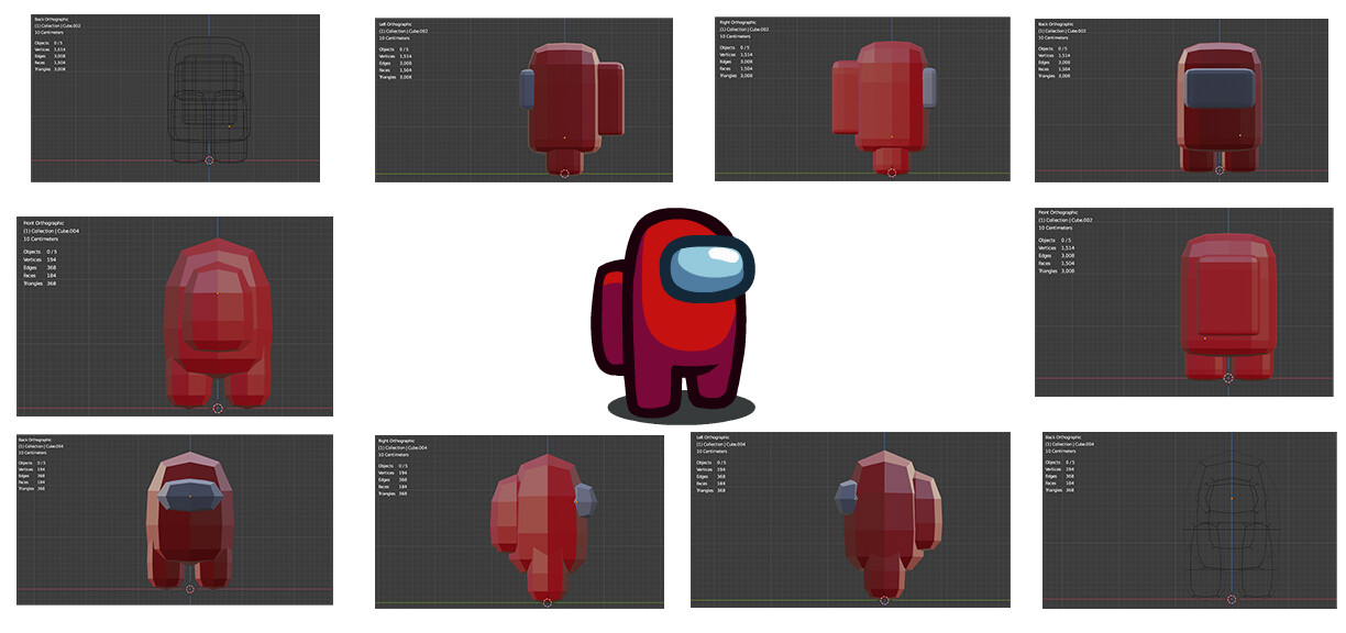 ArtStation - Among Us Model