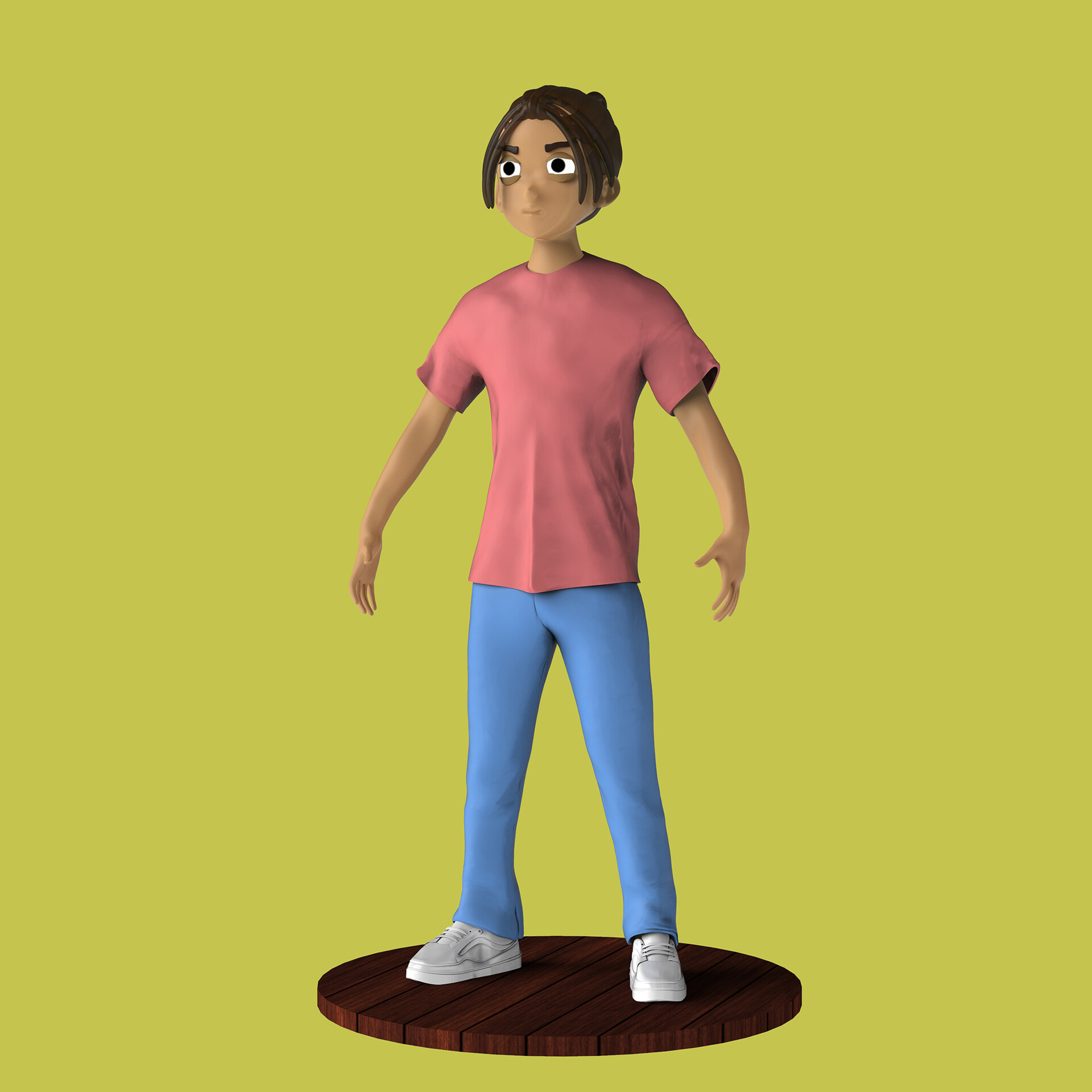 ArtStation - Stylized Clay Character Modeling