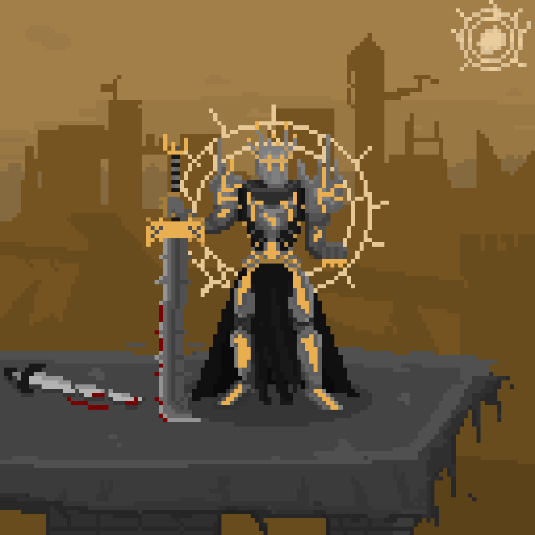 ArtStation - Golden Knight (OC)