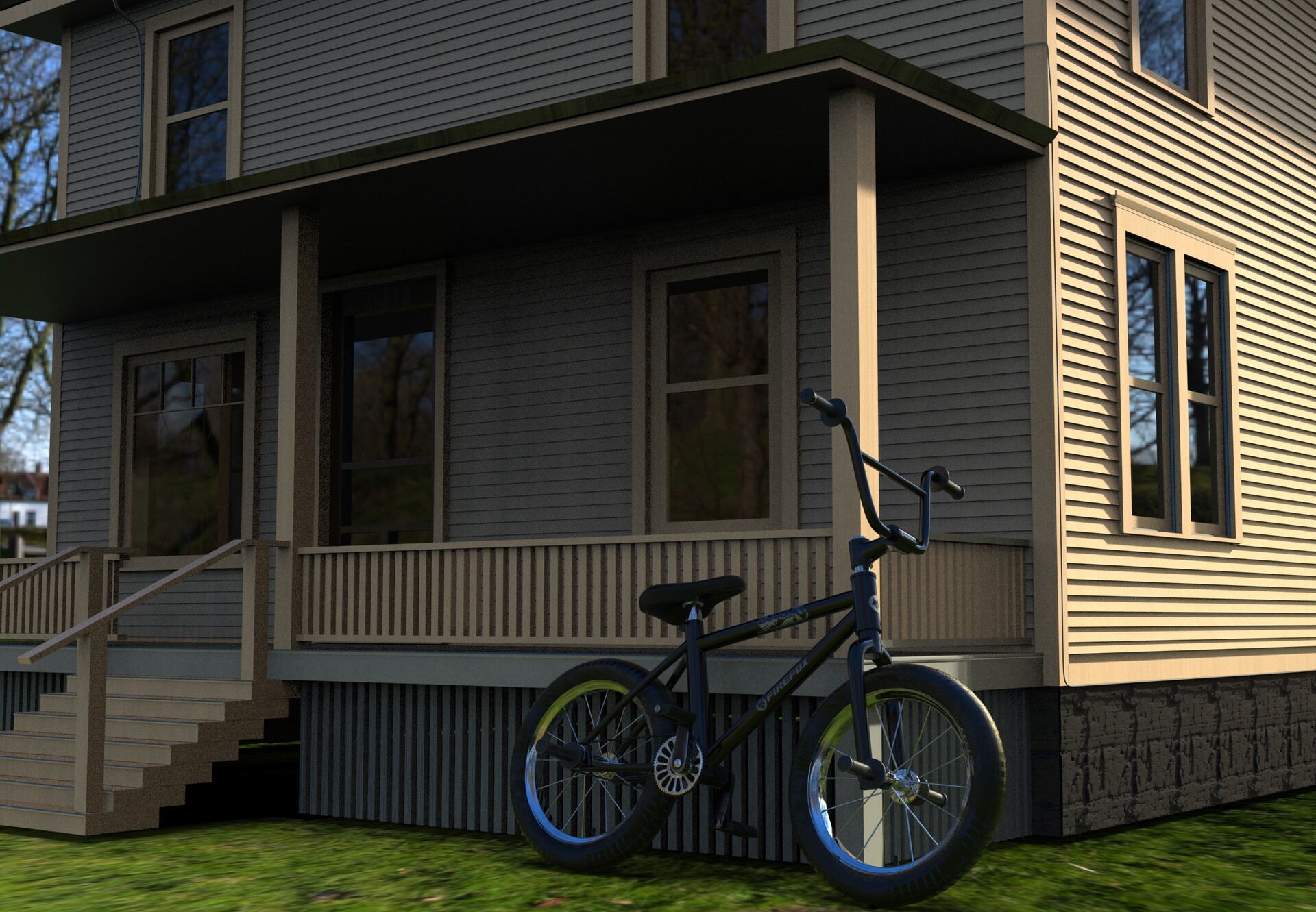 ArtStation - Kent Farm 3d Exterior Design/Model