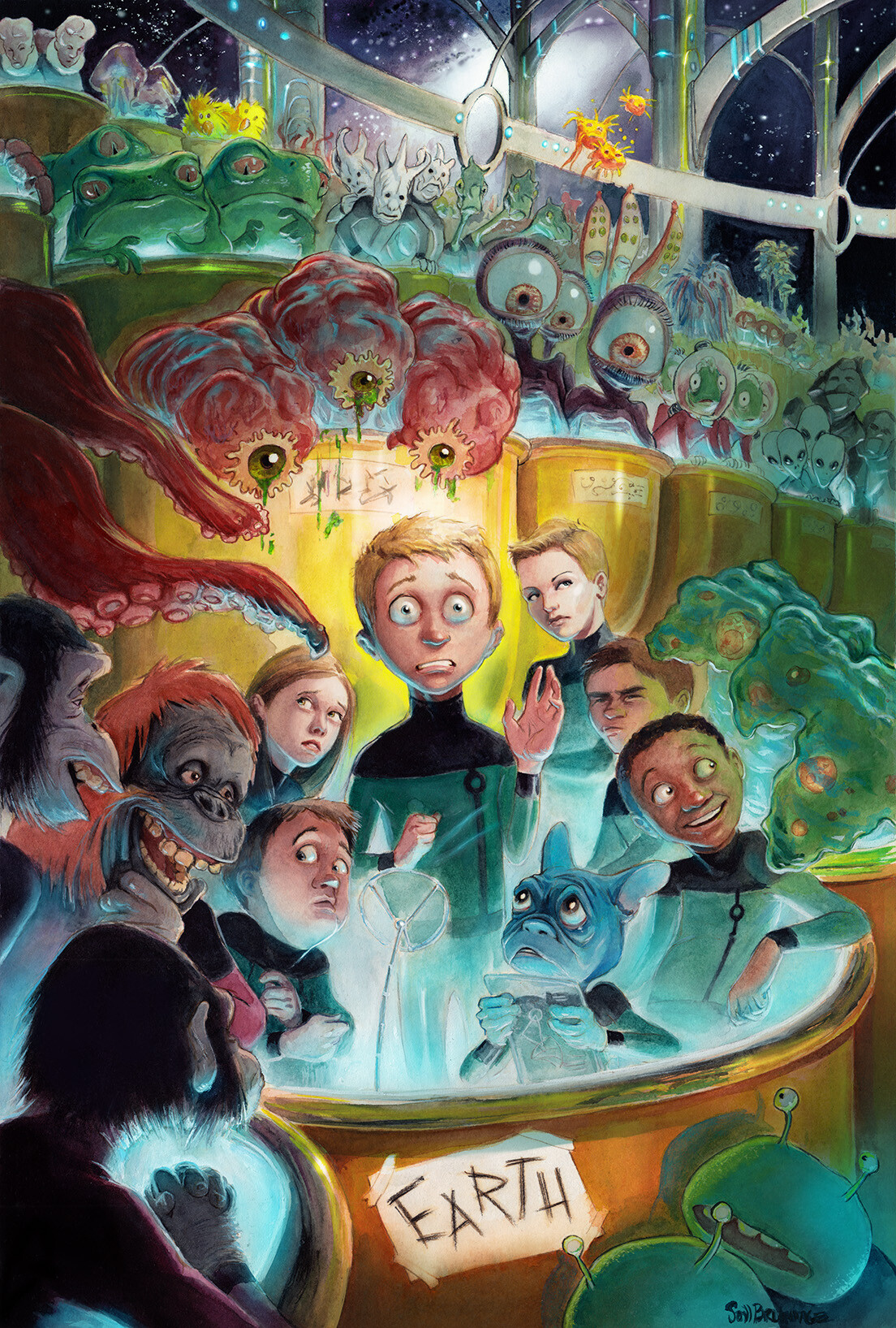 ArtStation - Charlie Paris: Galactic Ambassador