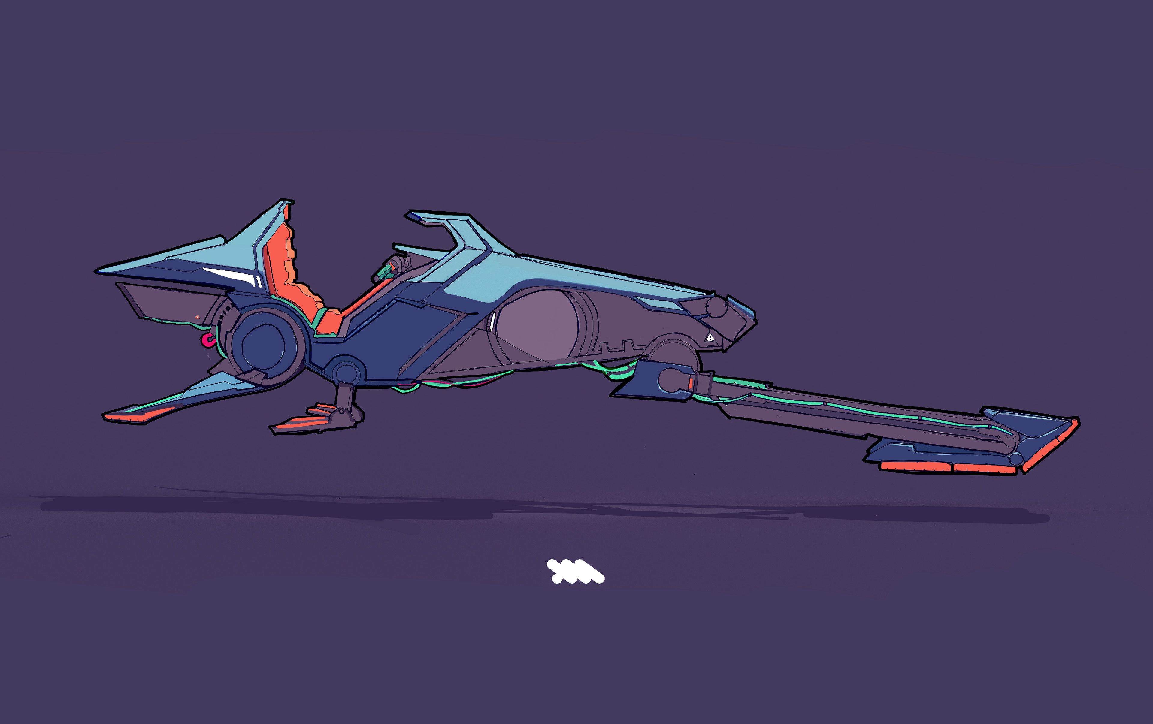 Mark Linington - Speeder - Concept Art