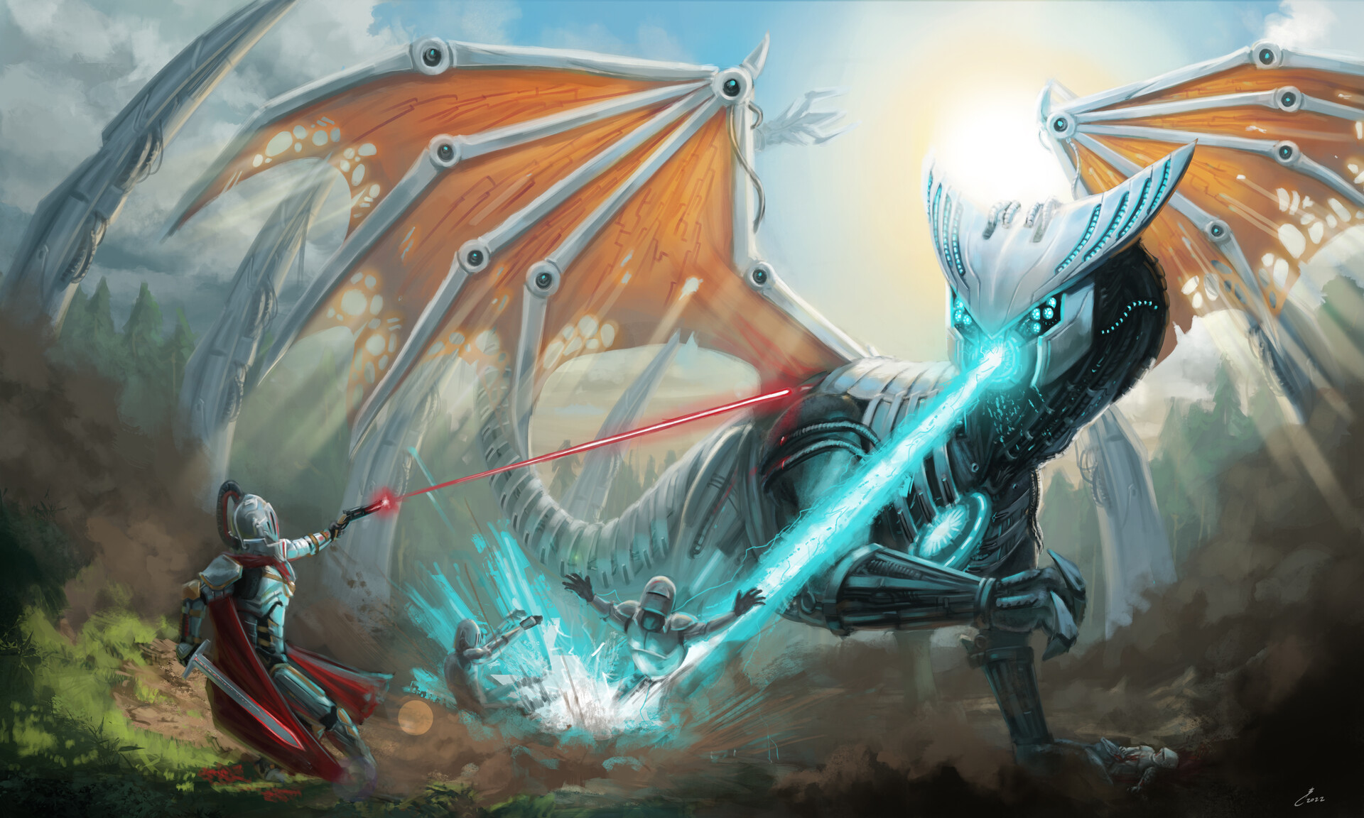 ArtStation - The Corrupted Dragon