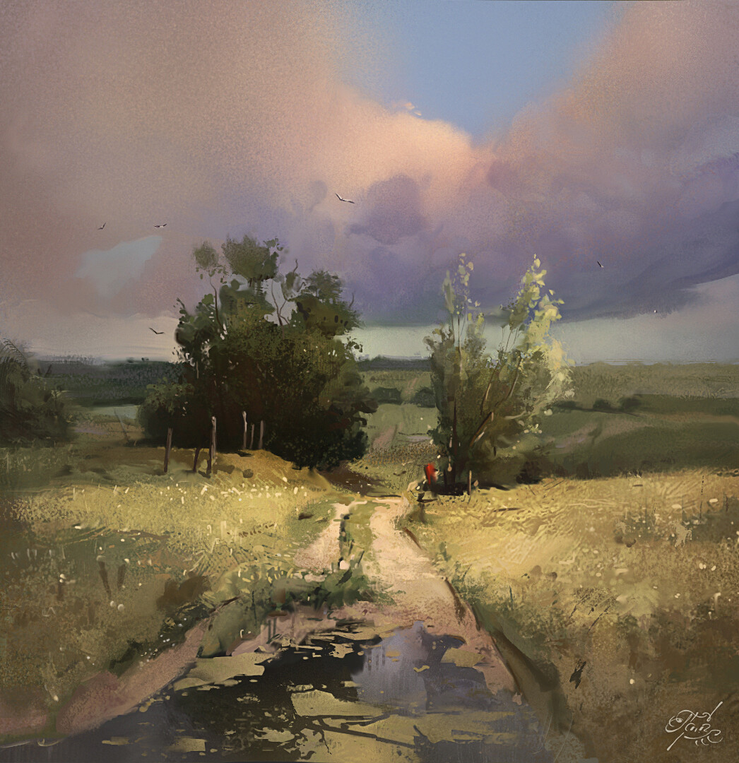 ArtStation - Brushwork study #1