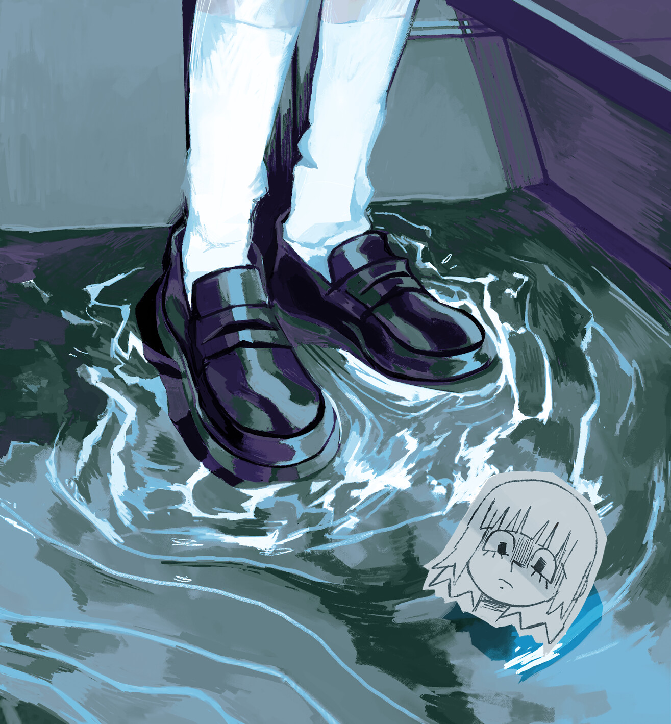 ArtStation - Wet feet