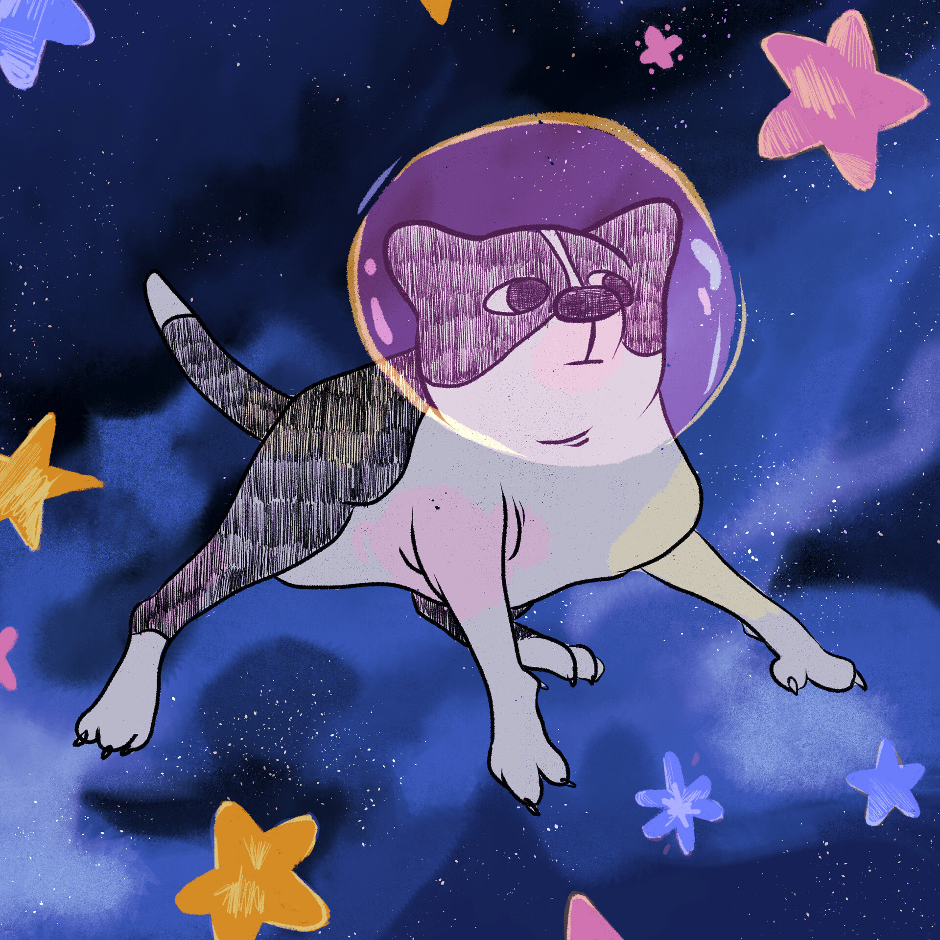 ArtStation - Space Dog