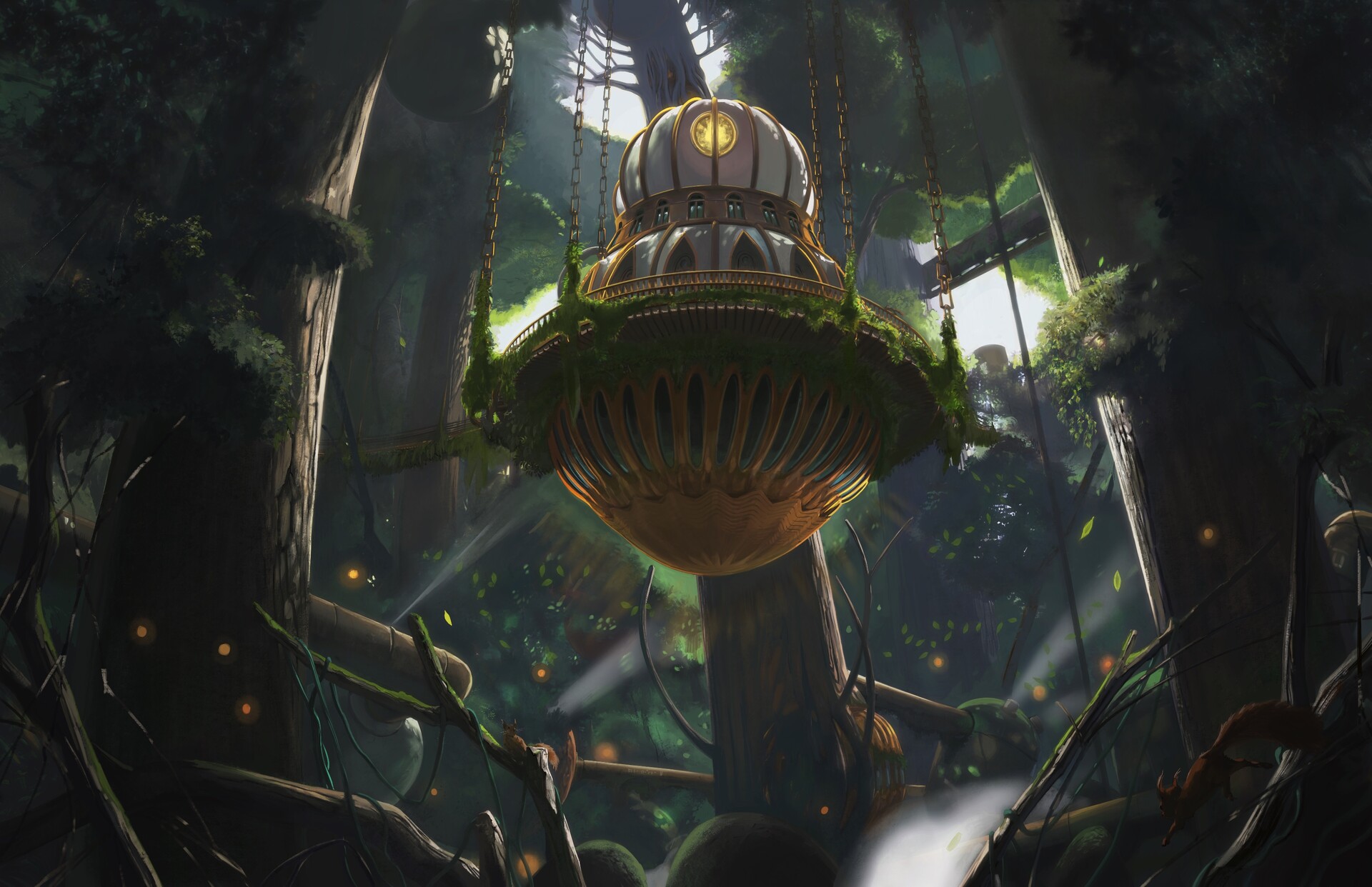 ArtStation - The High Evenlude - Gilded Temple