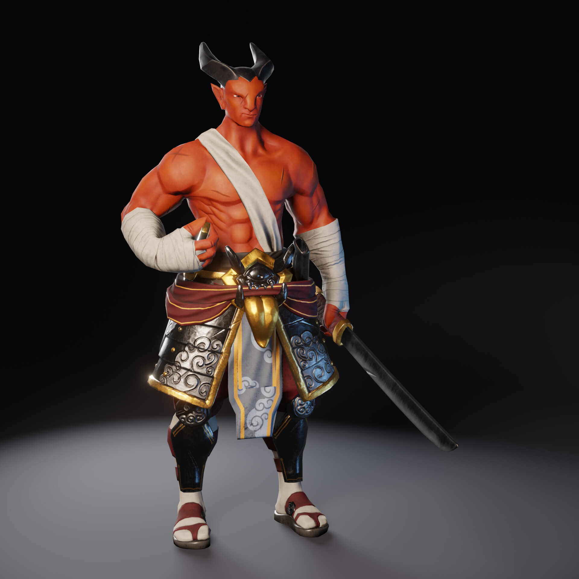 ArtStation - Crimson Ronin Fanart