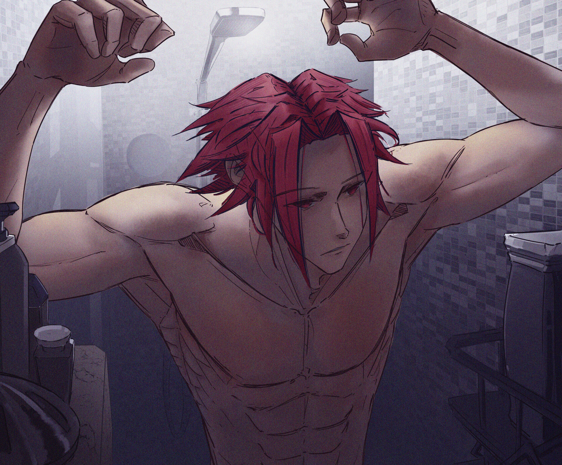 ArtStation - In the Shower