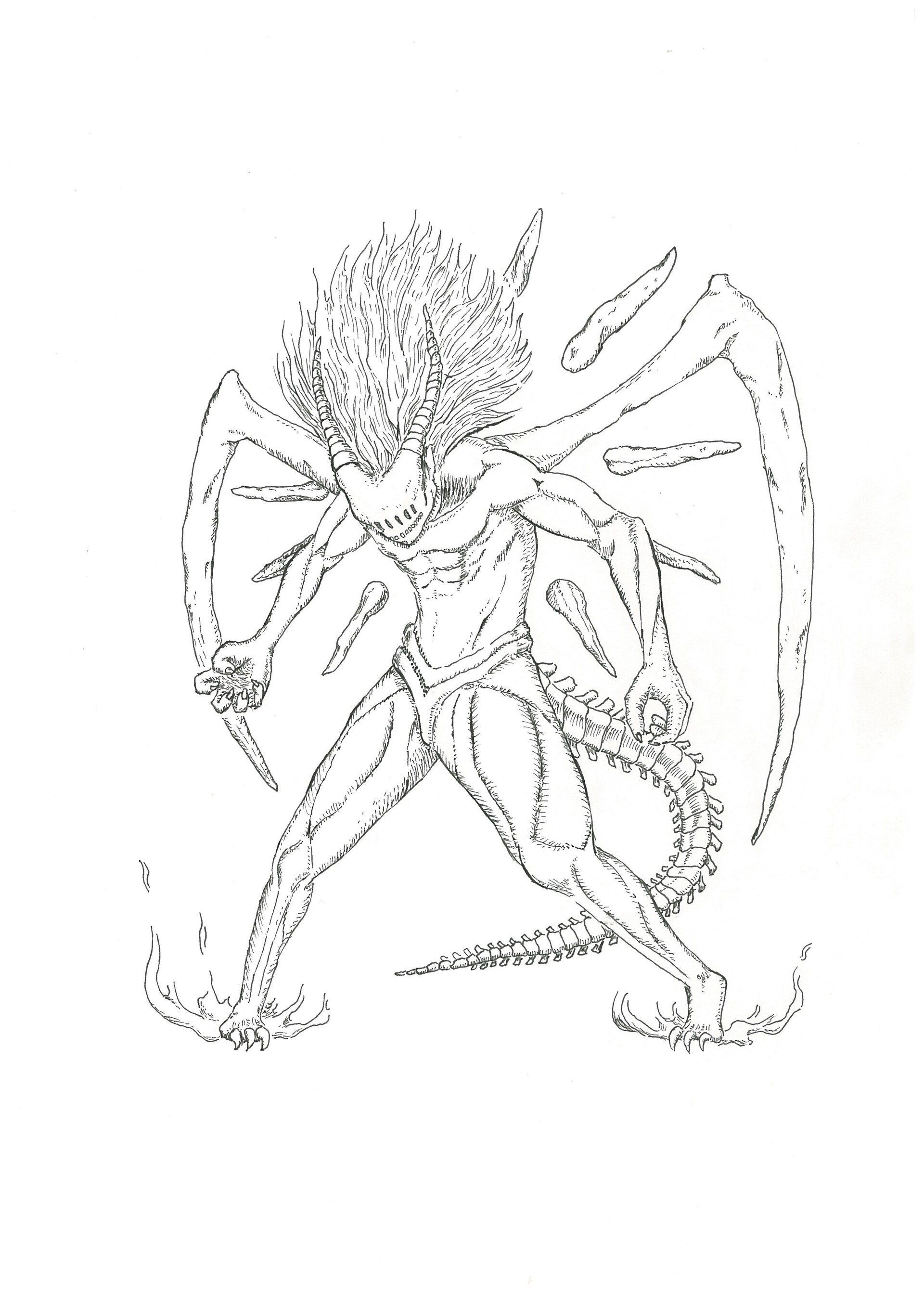 ArtStation - \\\ Freely drawing character