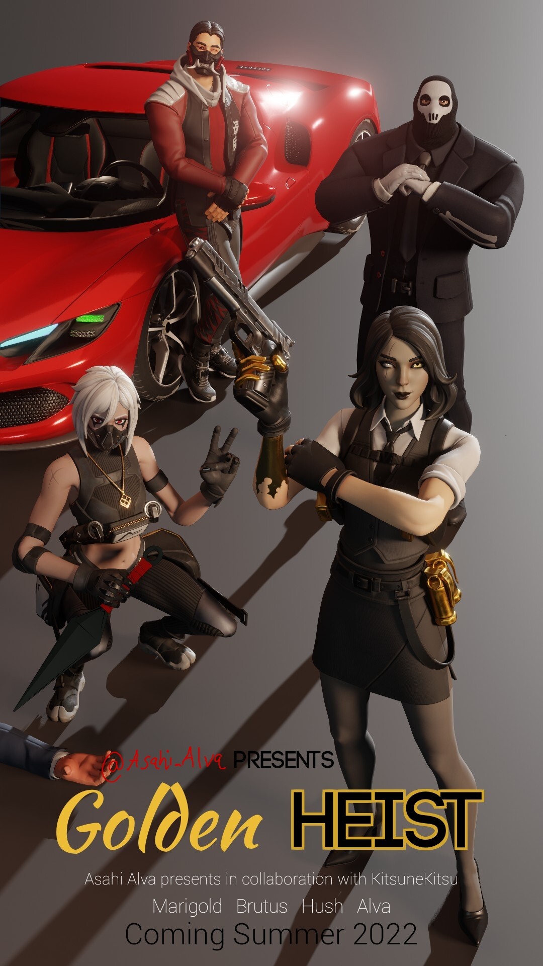 ArtStation - Golden Heist