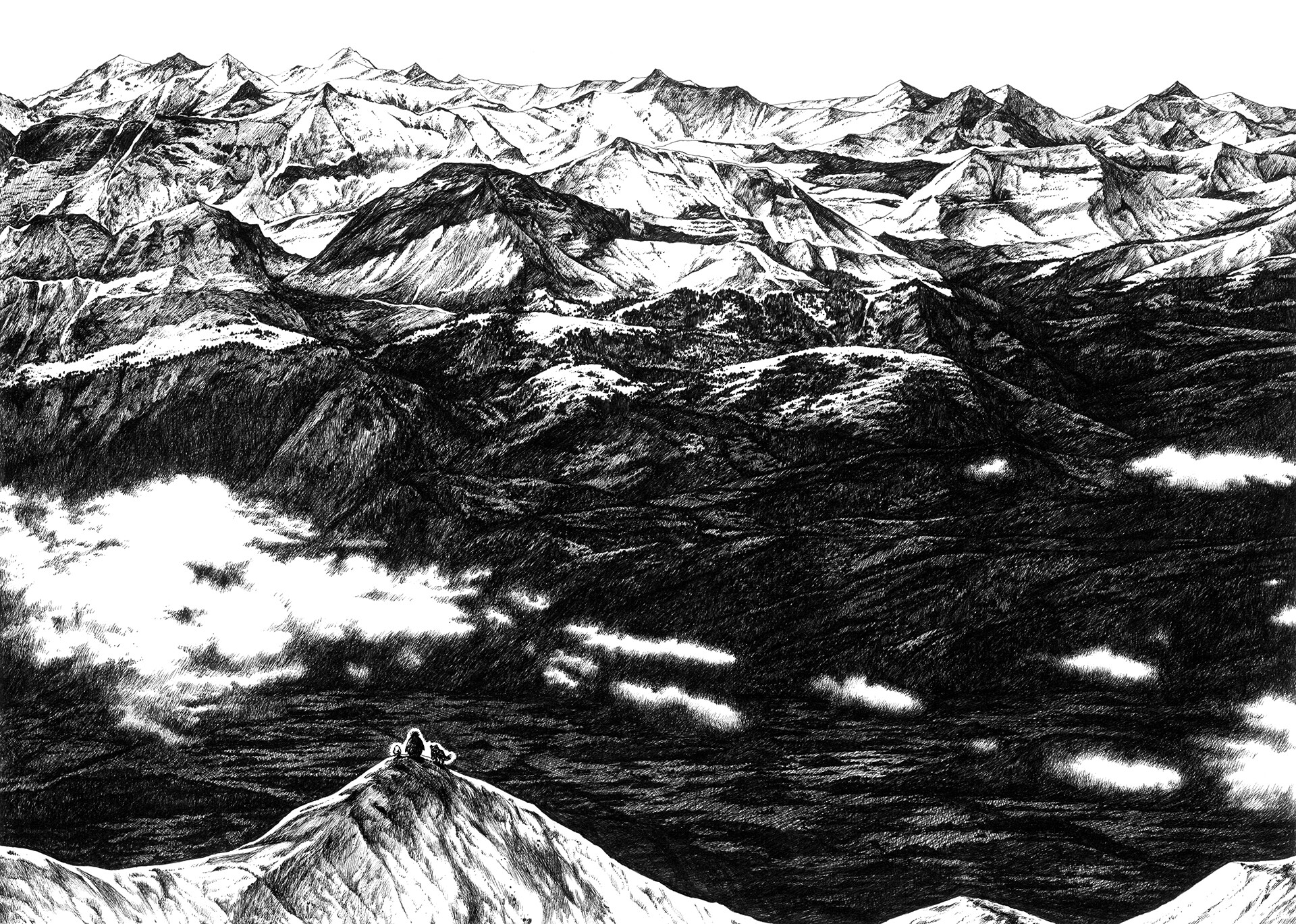 ArtStation - Mountain-Comic book Art