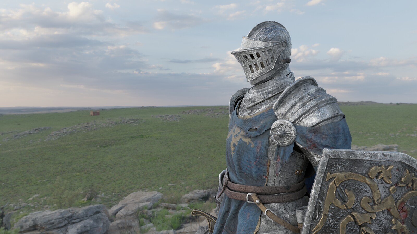 Khoa Nguyen Minh Duong - Dark Souls 3 - Lothric Knight Fan Art