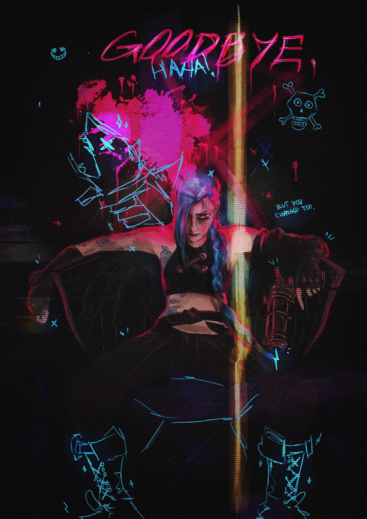 ArtStation - Powder x Jinx | Arcane