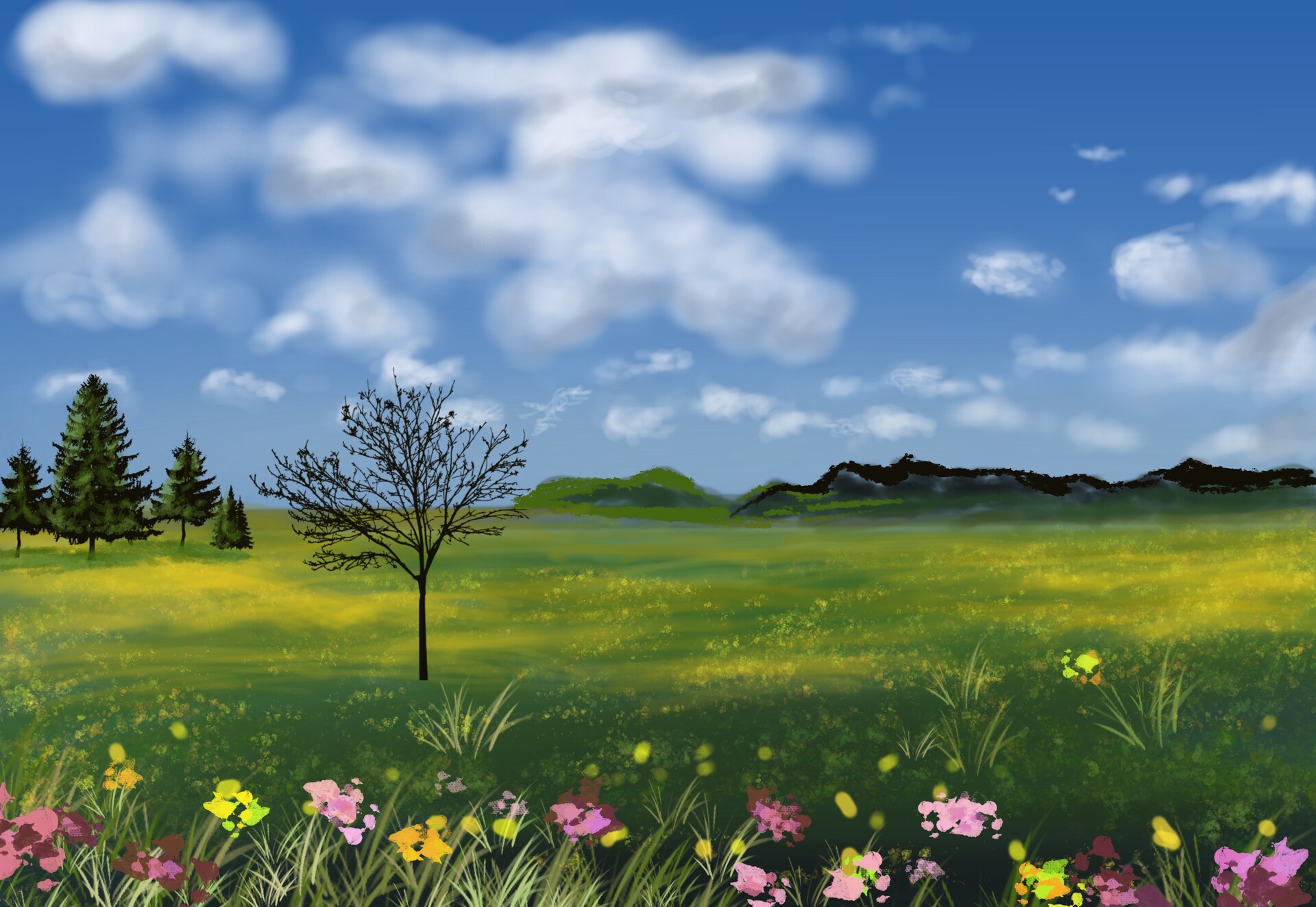 ArtStation - Landscape view