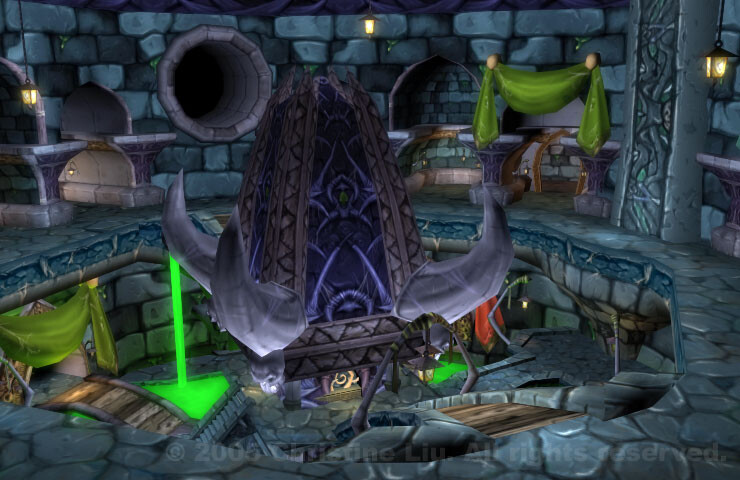 ArtStation - World of Warcraft Undercity - fan art (2005)