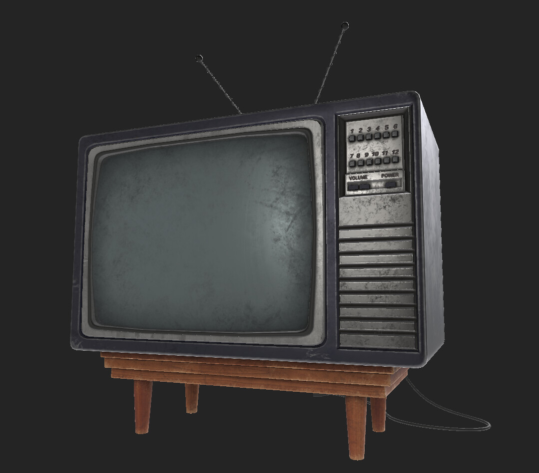 ArtStation - Retro TV