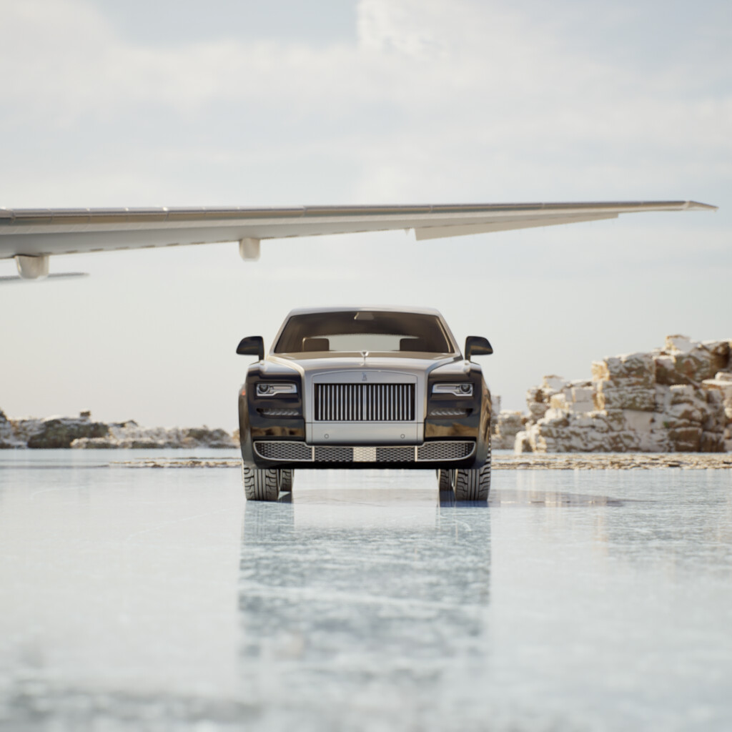 ArtStation - Rolls Royce Ghost - Unreal Engine Automotive Rendering