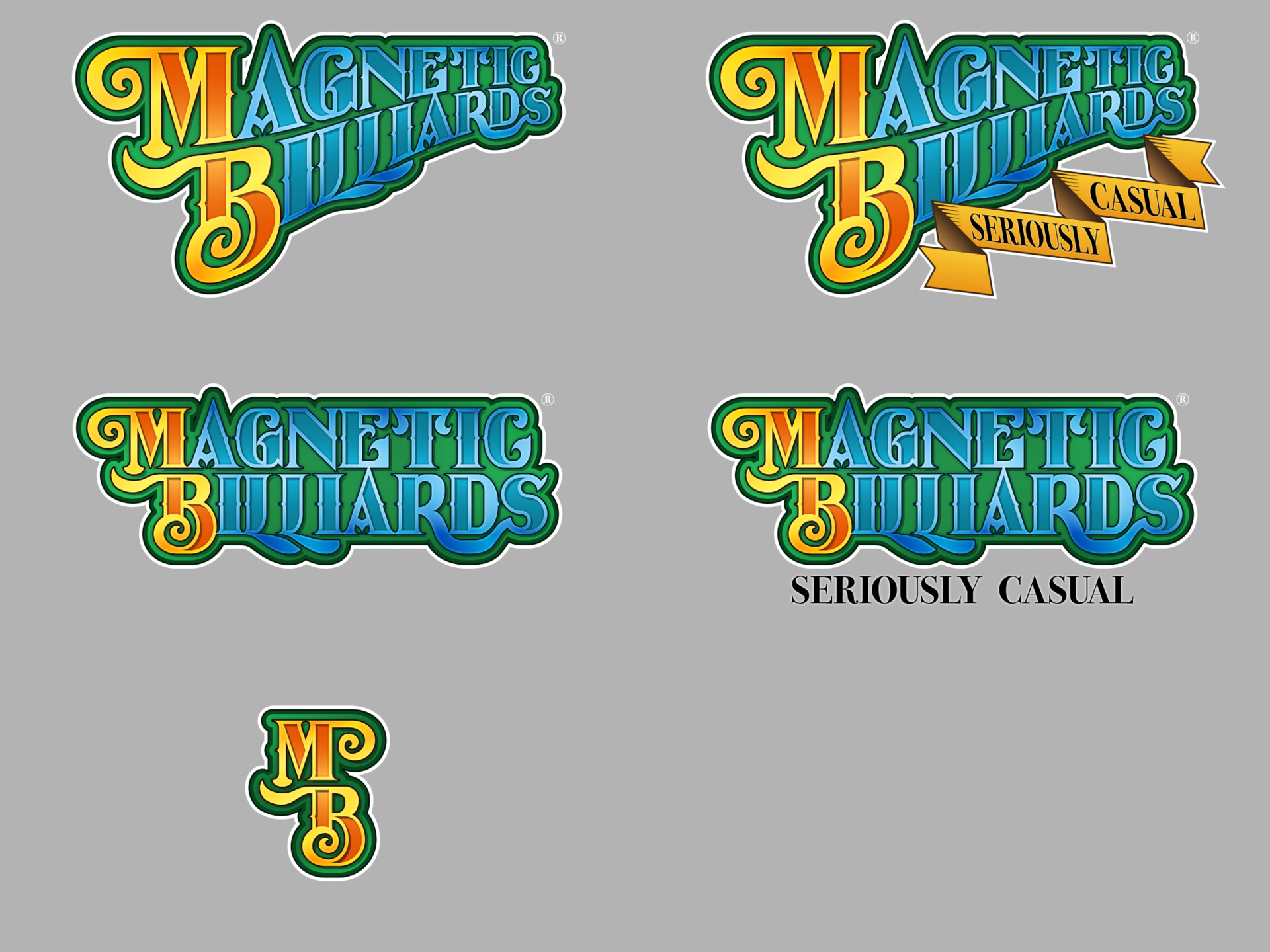 Ste Pickford - Logo - Magnetic Billiards