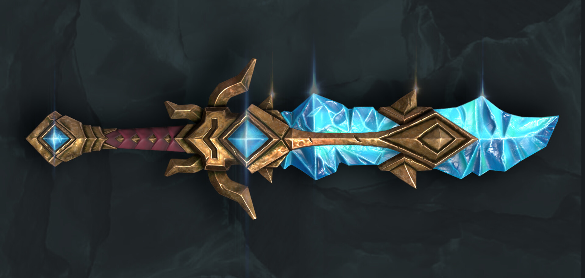 ArtStation - Ice Sword Wow FanArt