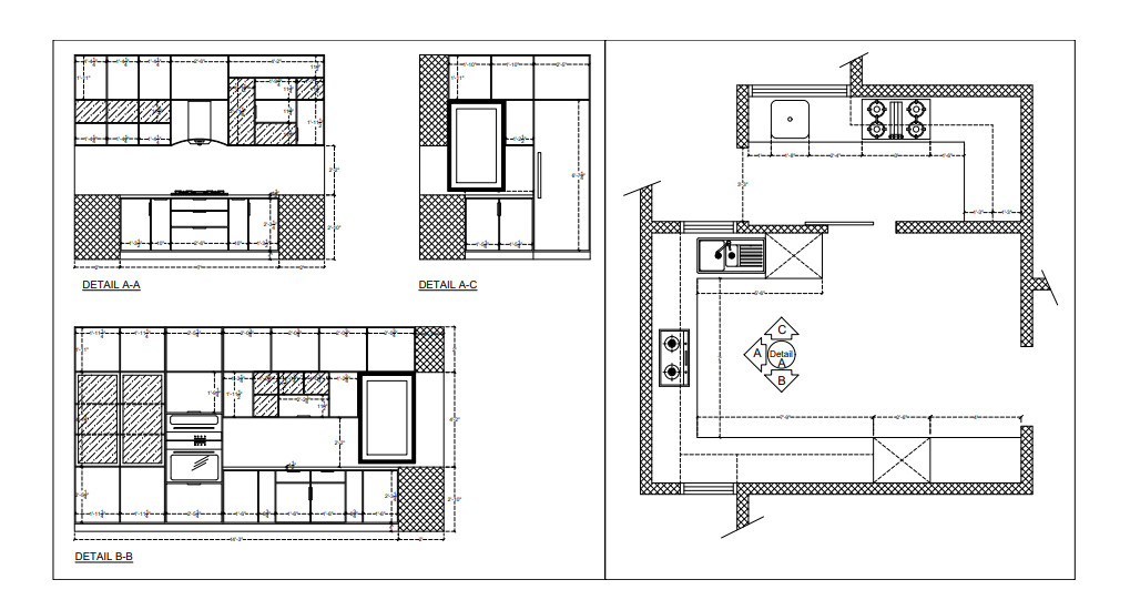 Faisal Khan - Kitchen Detailed Plan