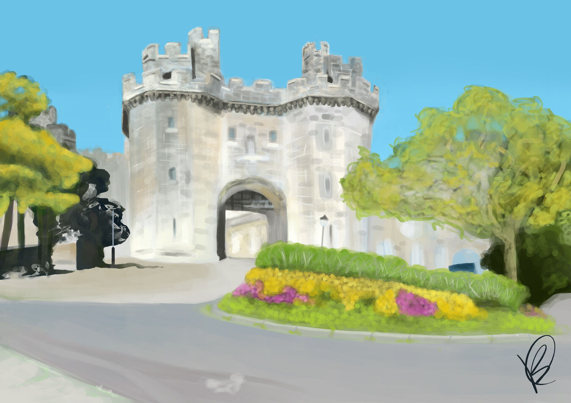 ArtStation - Lancaster Castle