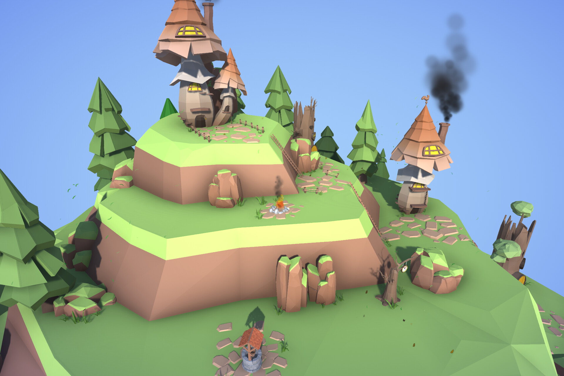 Pure Poly - 3D Models for your Game - Ultimate Low Poly Nature Pack