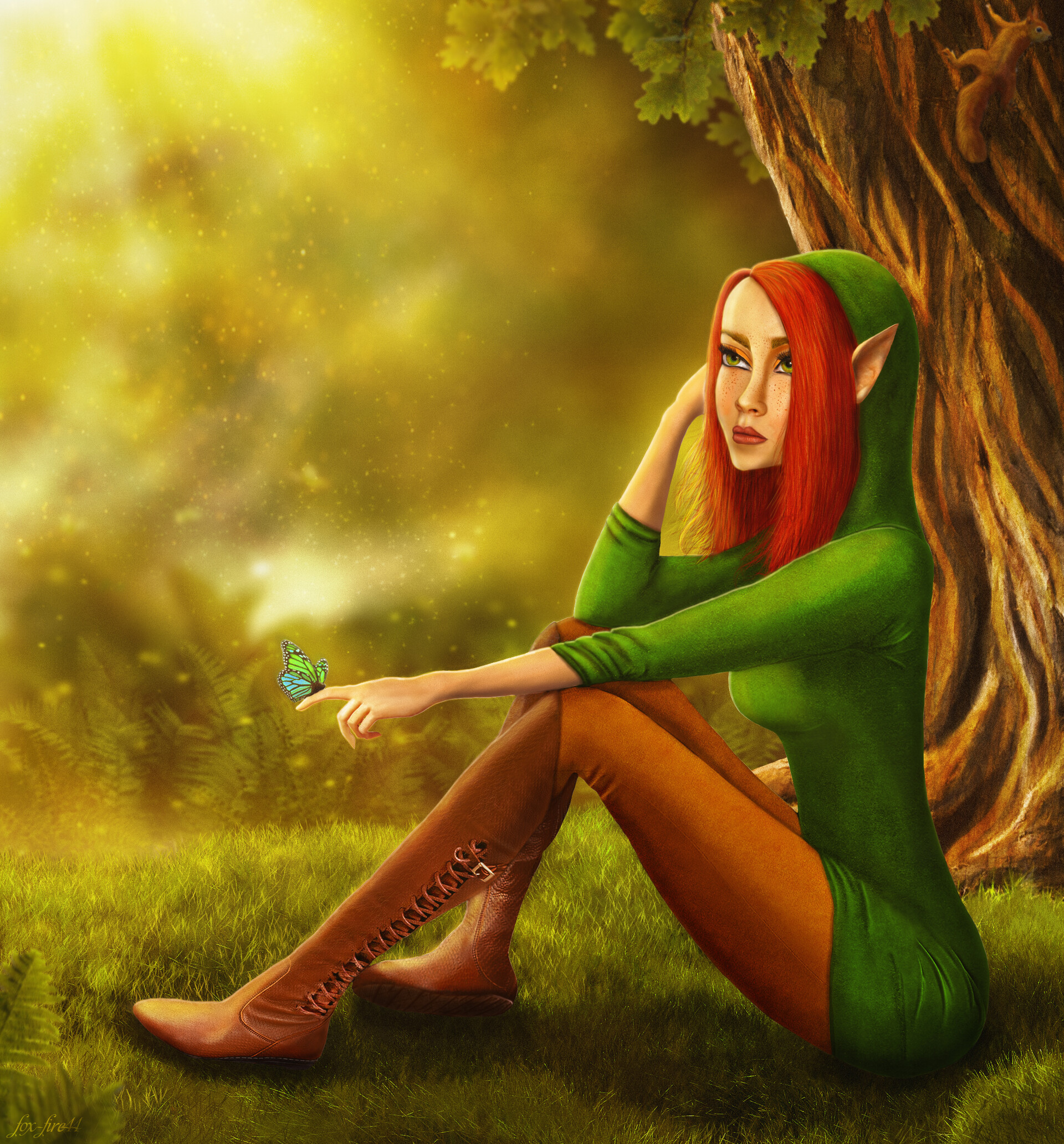 ArtStation - Forest Elf