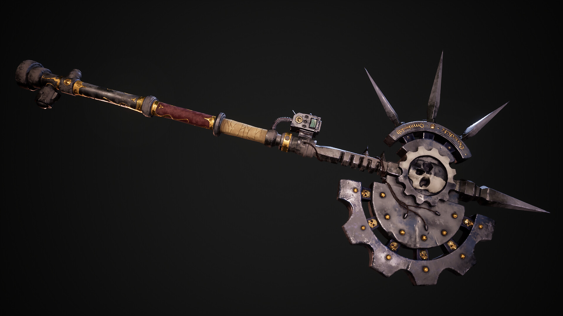 Julien Landez - Tech priest axe