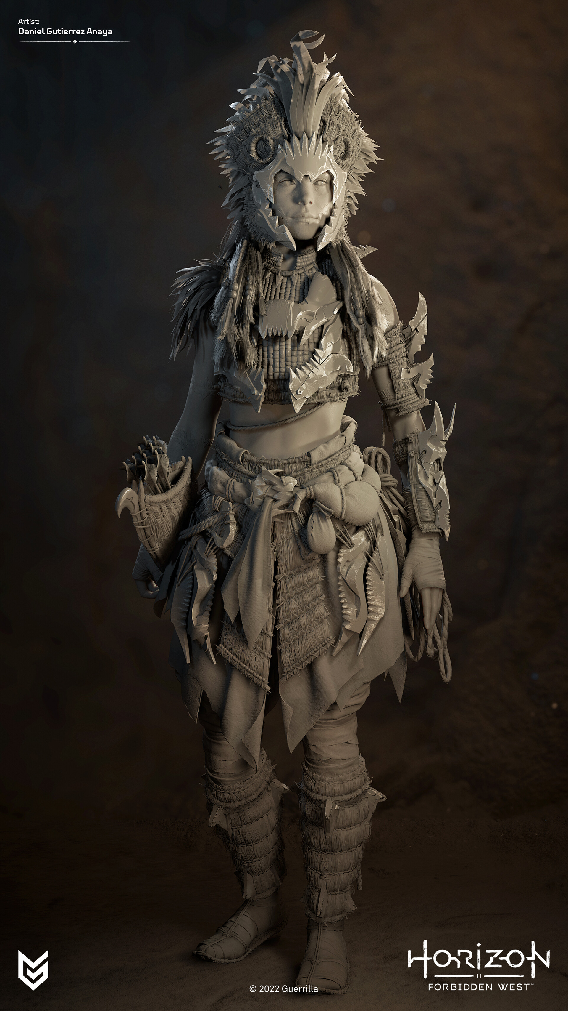 Daniel Gutierrez Anaya - Horizon Forbidden West - Aloy Tenakth Dragoon