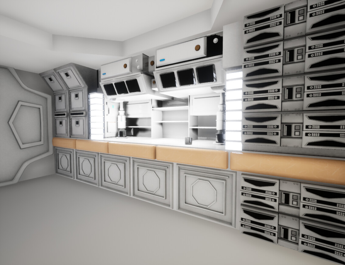 Lakshay Paul - USCSS nostromo alienware ship interior